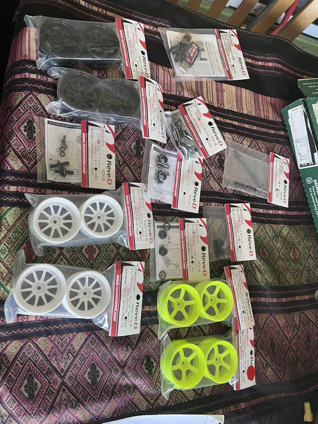 RDX Aluminum Bell Crank Set [Reve D] D1-202A – Super-G R/C Drift Arena