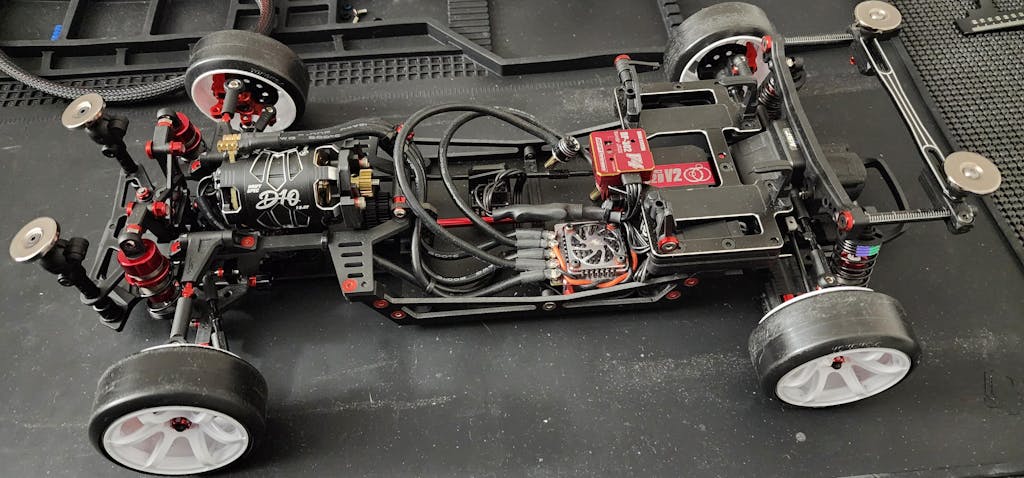 FRX RS 1/10 FR Chassis Kit RC 1/10 Drift Car [MST] 532215 – Super-G R/C ...