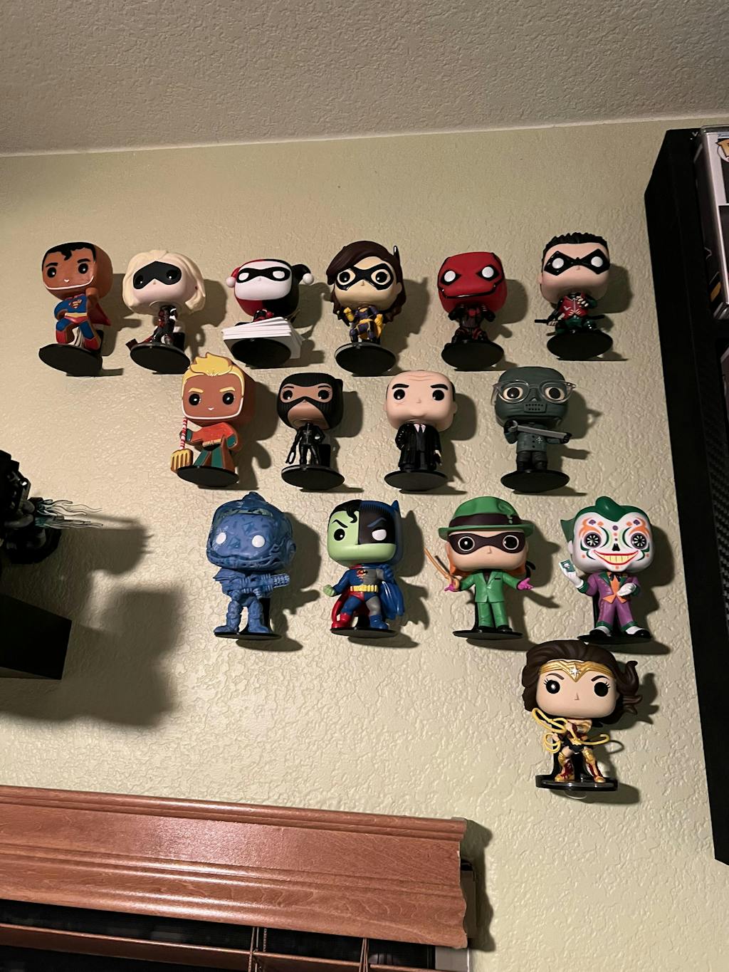Large Floating Figure Shelves for Funko or Action Figures