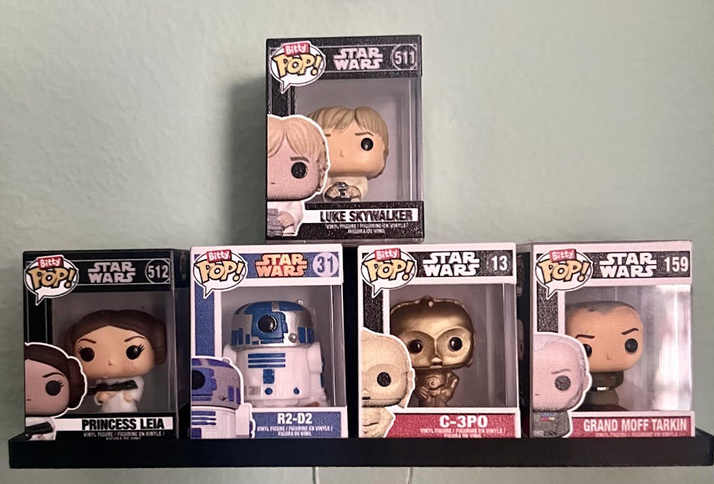 Floating Shelf for Bitty Pop BOXES | Fits your Bitty Pop Boxes ...