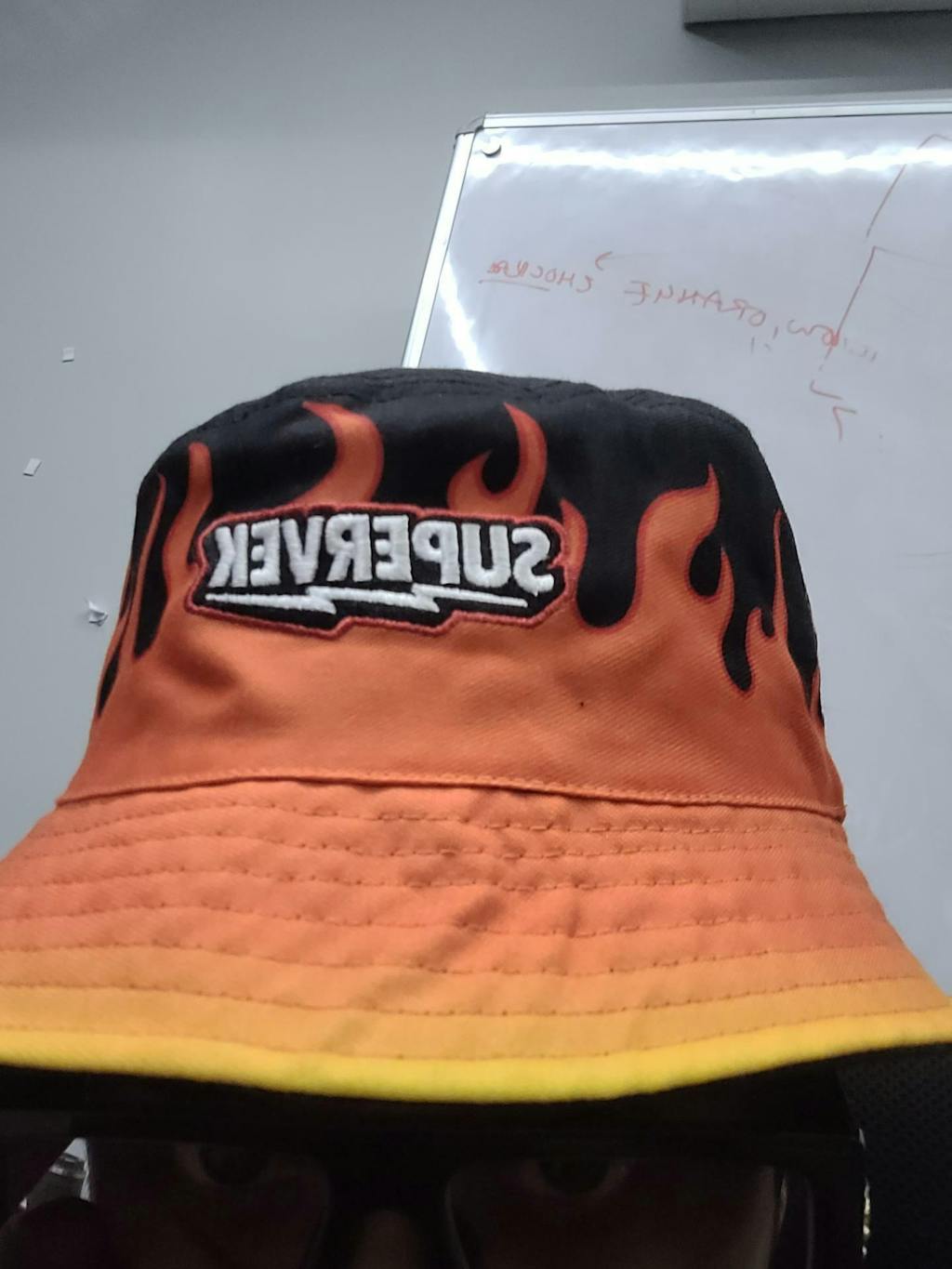 Buy Lit Bucket Hat by Supervek | Reversible | Unisex | Flame Print