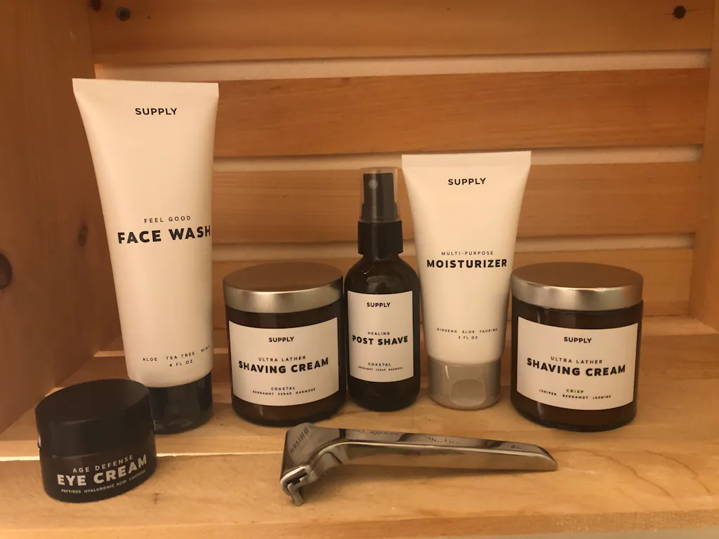 SUPPLY Ultra Lather Shaving Cream - 100% Natural, Premium Ingredients ...