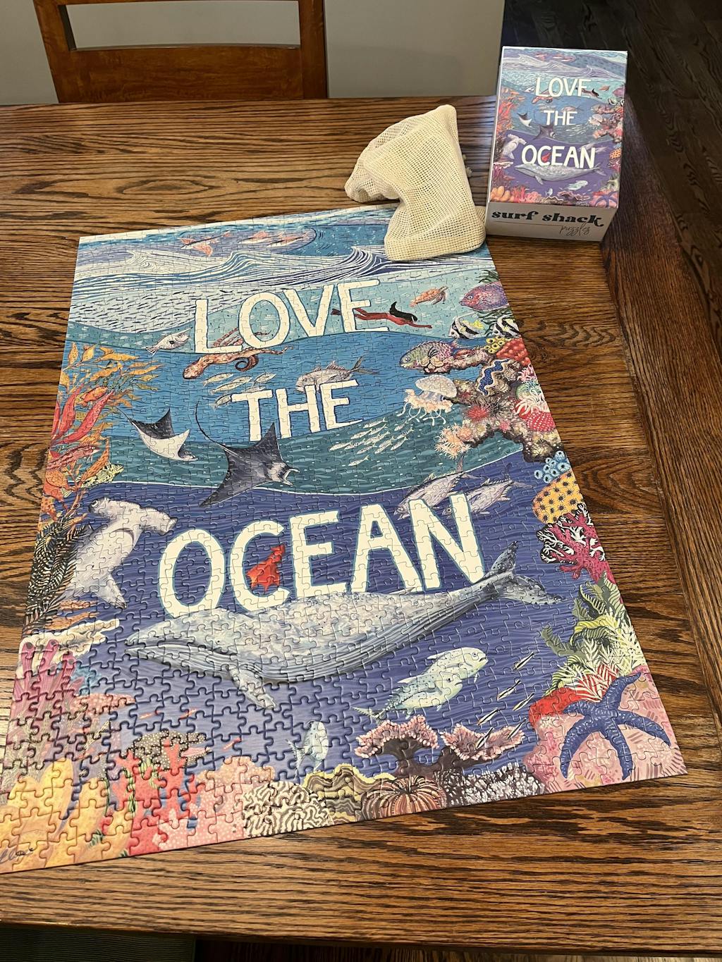 Love the Ocean by Emma Lopes – Surf Shack Puzzles