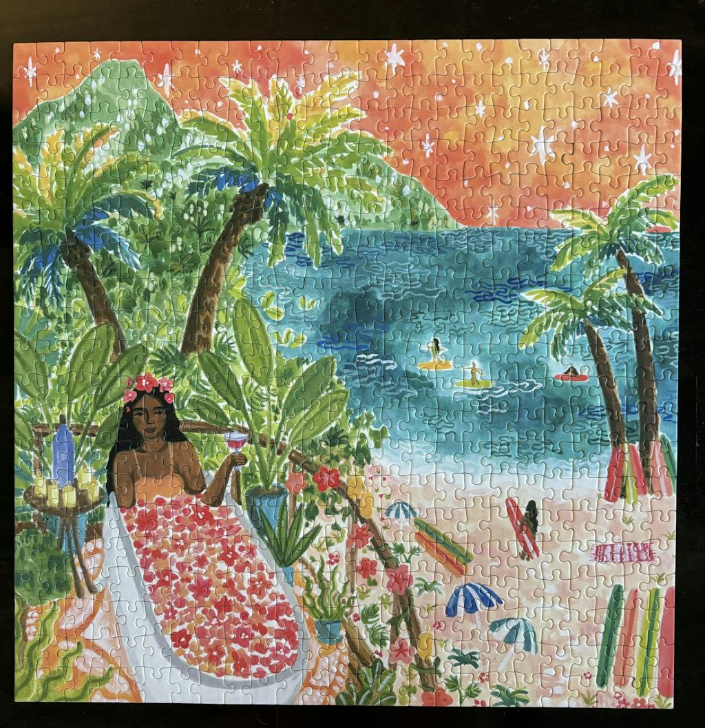 Sunset Groove by Ashley Munson – Surf Shack Puzzles