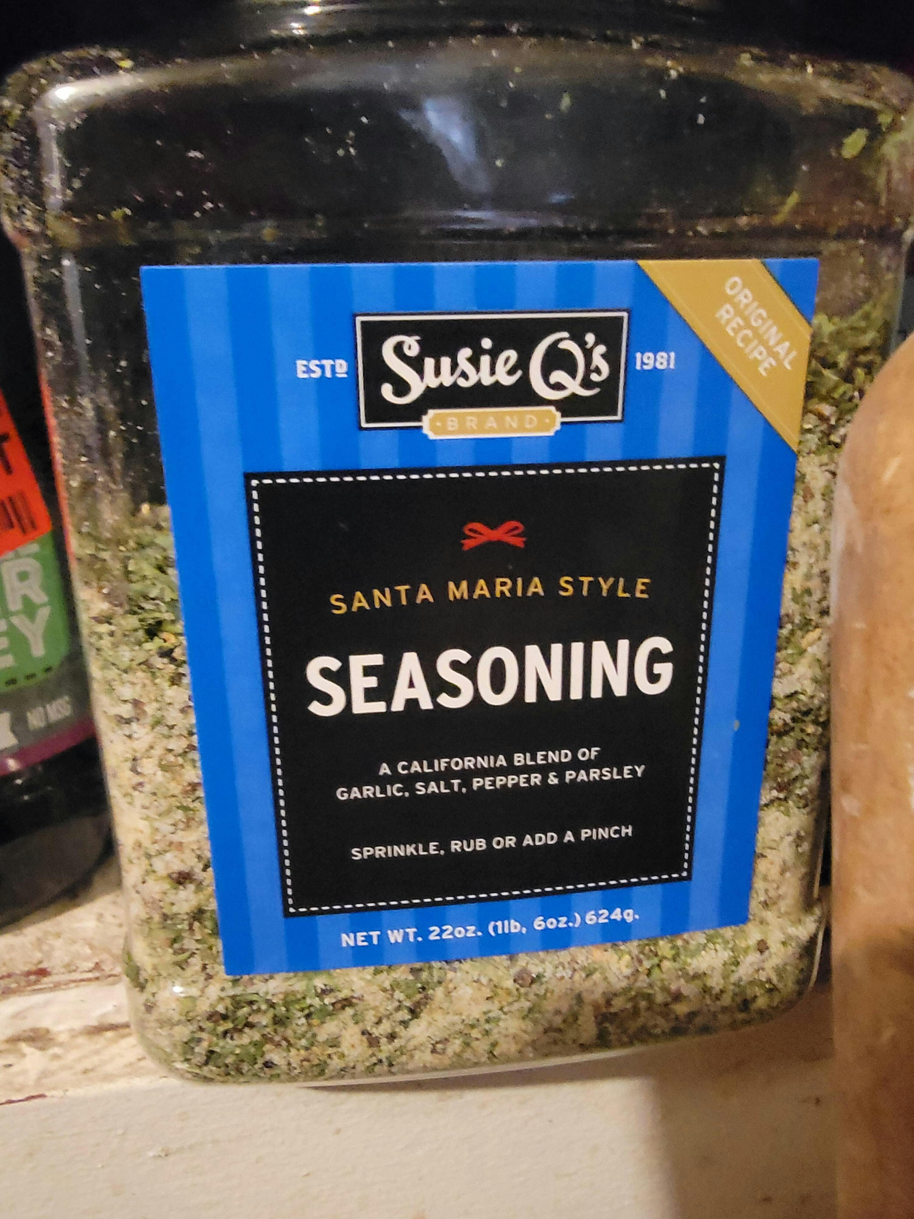 Original Santa Maria Style Seasoning – Susie Q's Brand