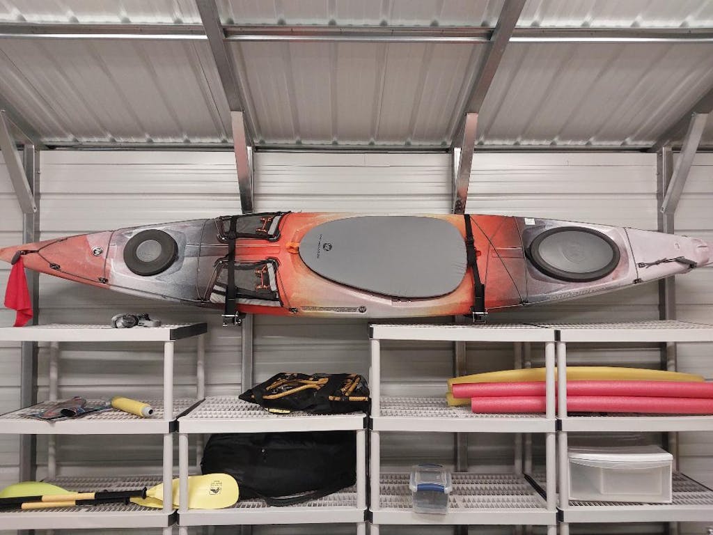 Kayak and Canoe Storage Rack | Deluxe Rack - Suspenz