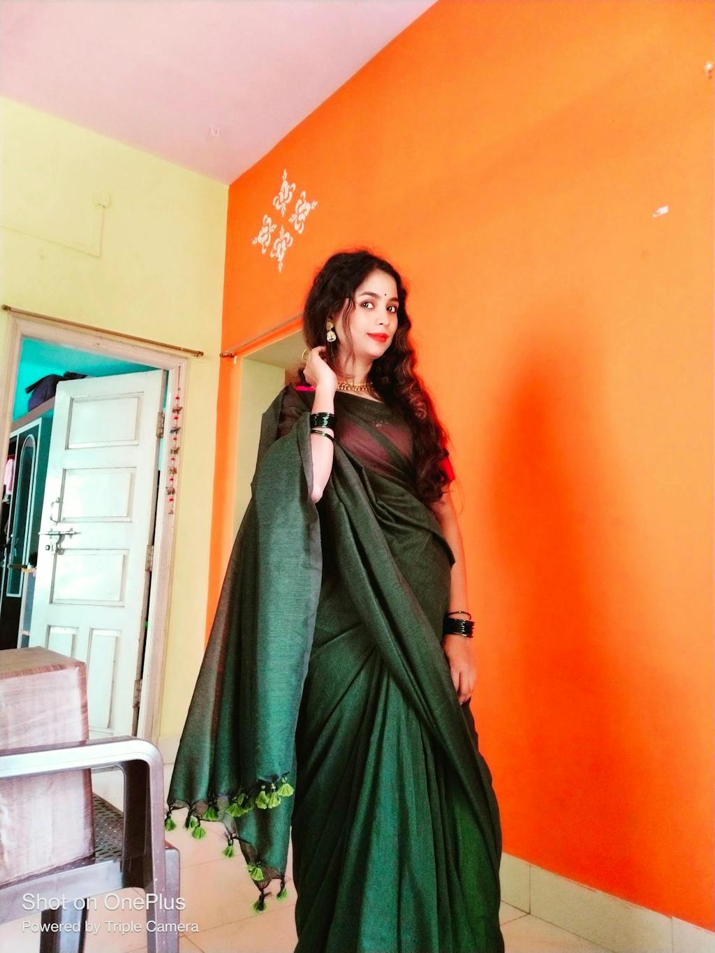 Buy Single Color Traditional Cotton Sarees - Sutisaree