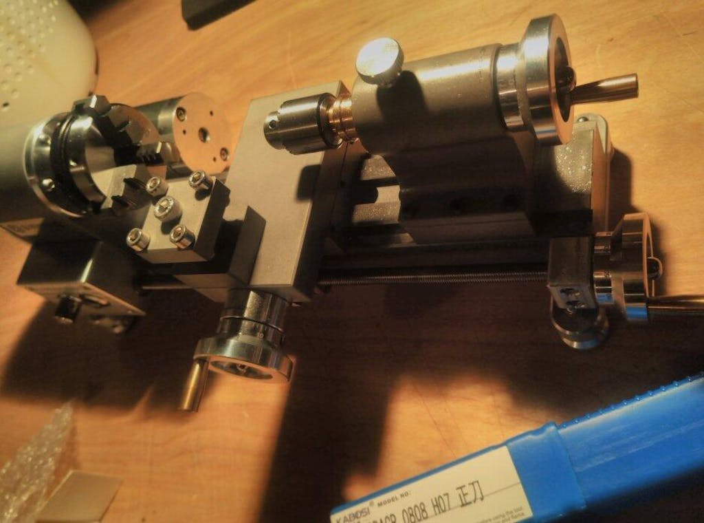 Mini Metal Lathe – Micro Tabletop Lathe for DIY Metalworking – SvanFon ...
