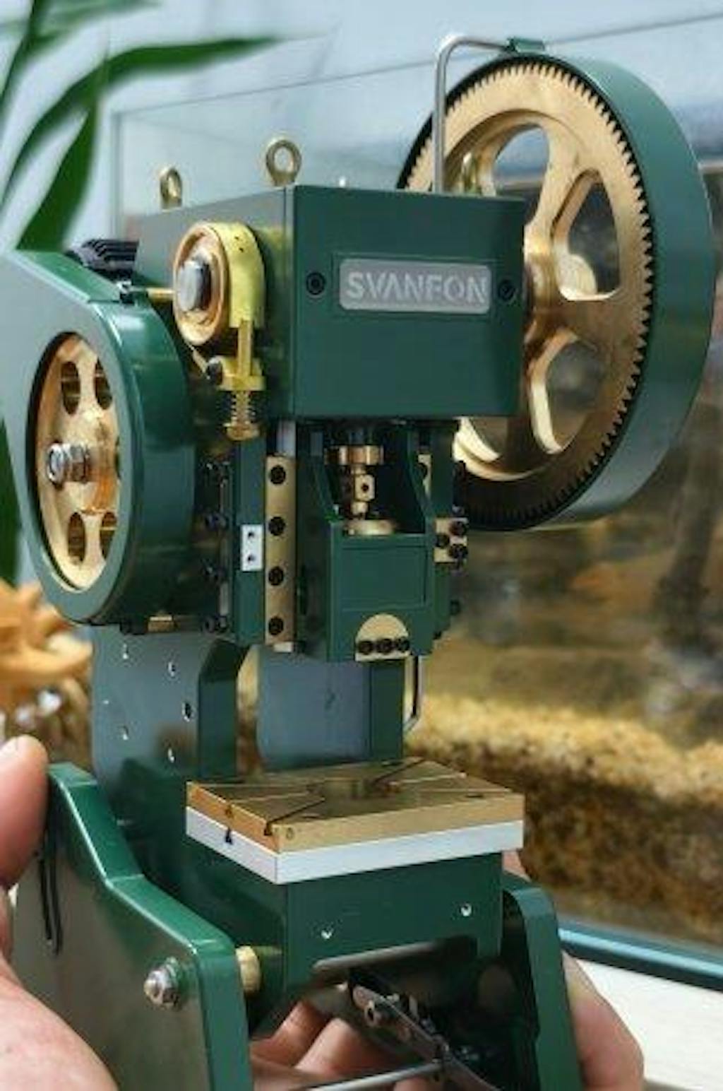 Mini Punch Press Model – Functional Mechanical Ornament for DIY & CNC ...