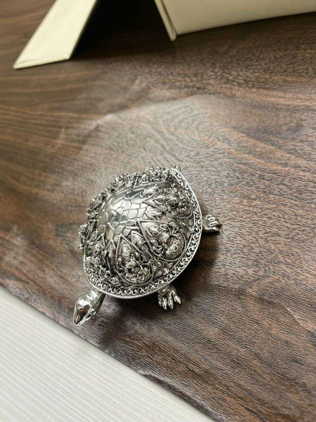 Ashtalakshmi Tortoise Idol for Home Vastu | Tortoise Statue