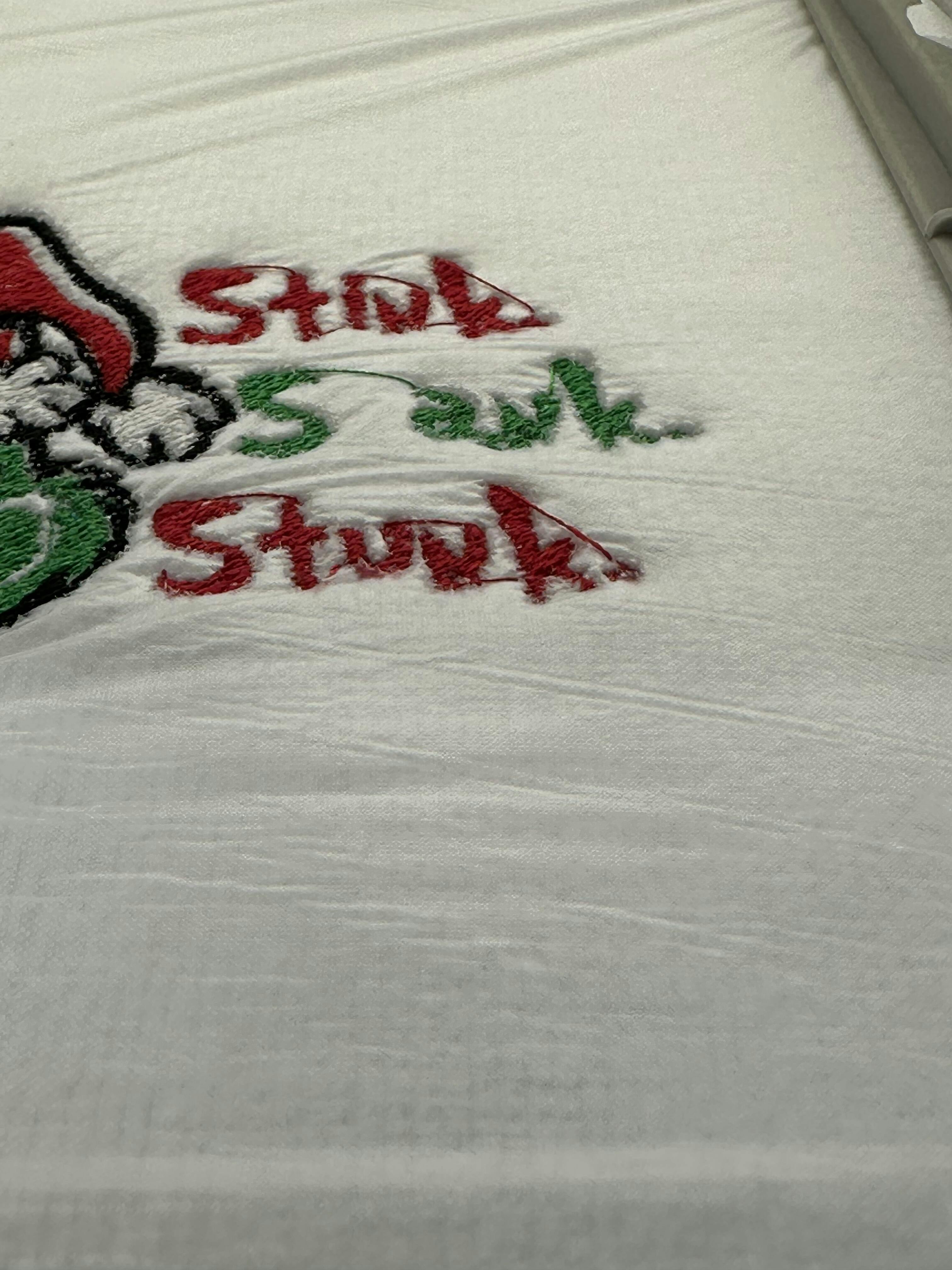 Christmas Stink Stank Stunk Embroidery Design, Santa Hat The Grinch ...
