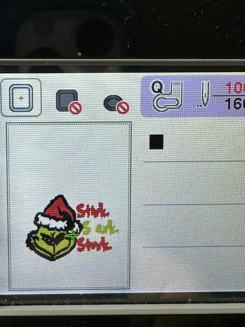 Christmas Stink Stank Stunk Embroidery Design, Santa Hat The Grinch ...
