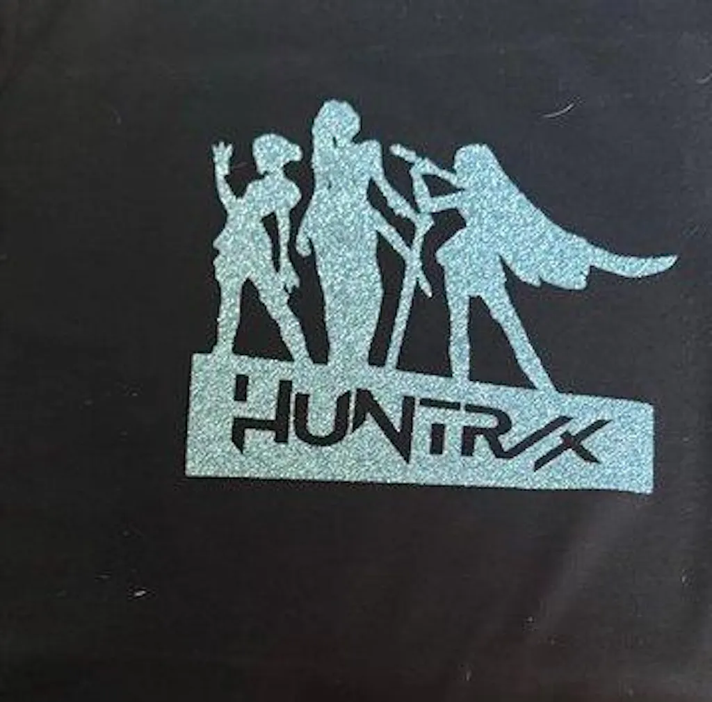 Kpop Demon Hunters Huntrix Band Silhouette Svg