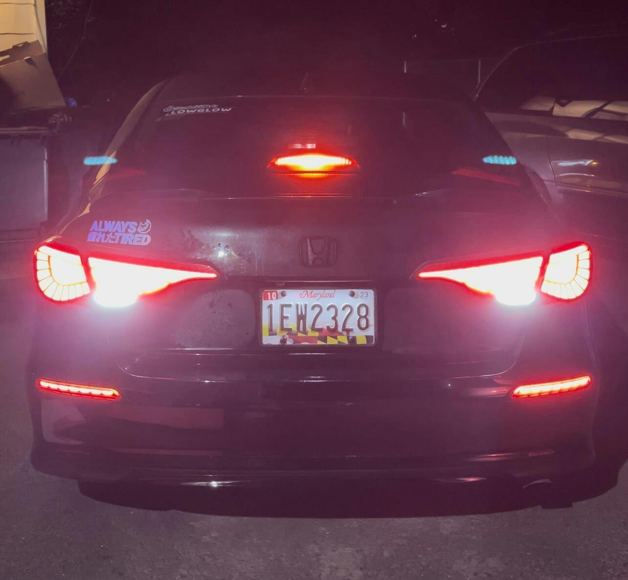 2022+ 11th Gen Honda Civic Demon Eye Tail lights Driver+Passenger SIDE ...