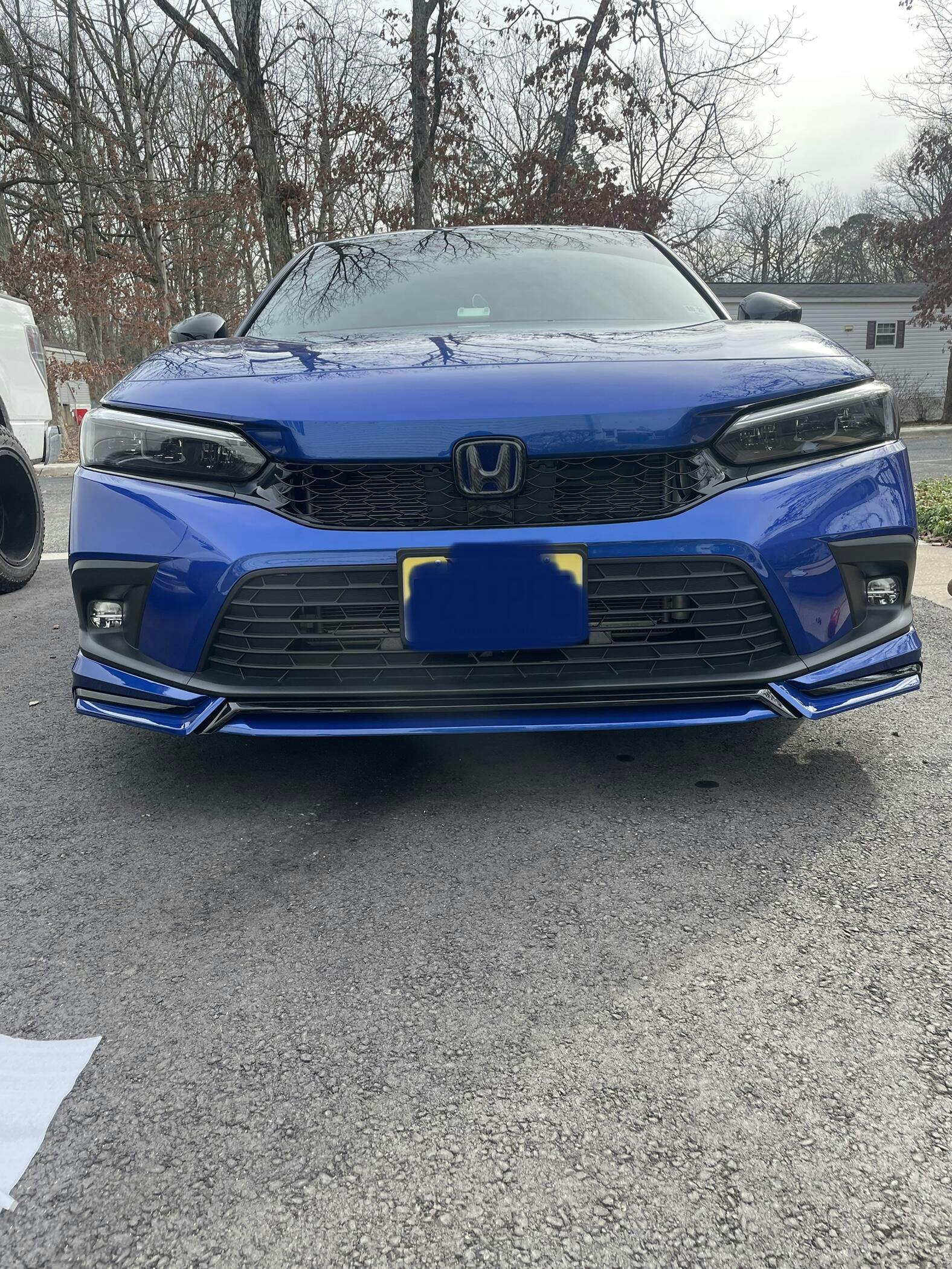 2022-23 11th Gen Civic YOFER V3 4 Pc Night Shadow Front Lip (Painted ...