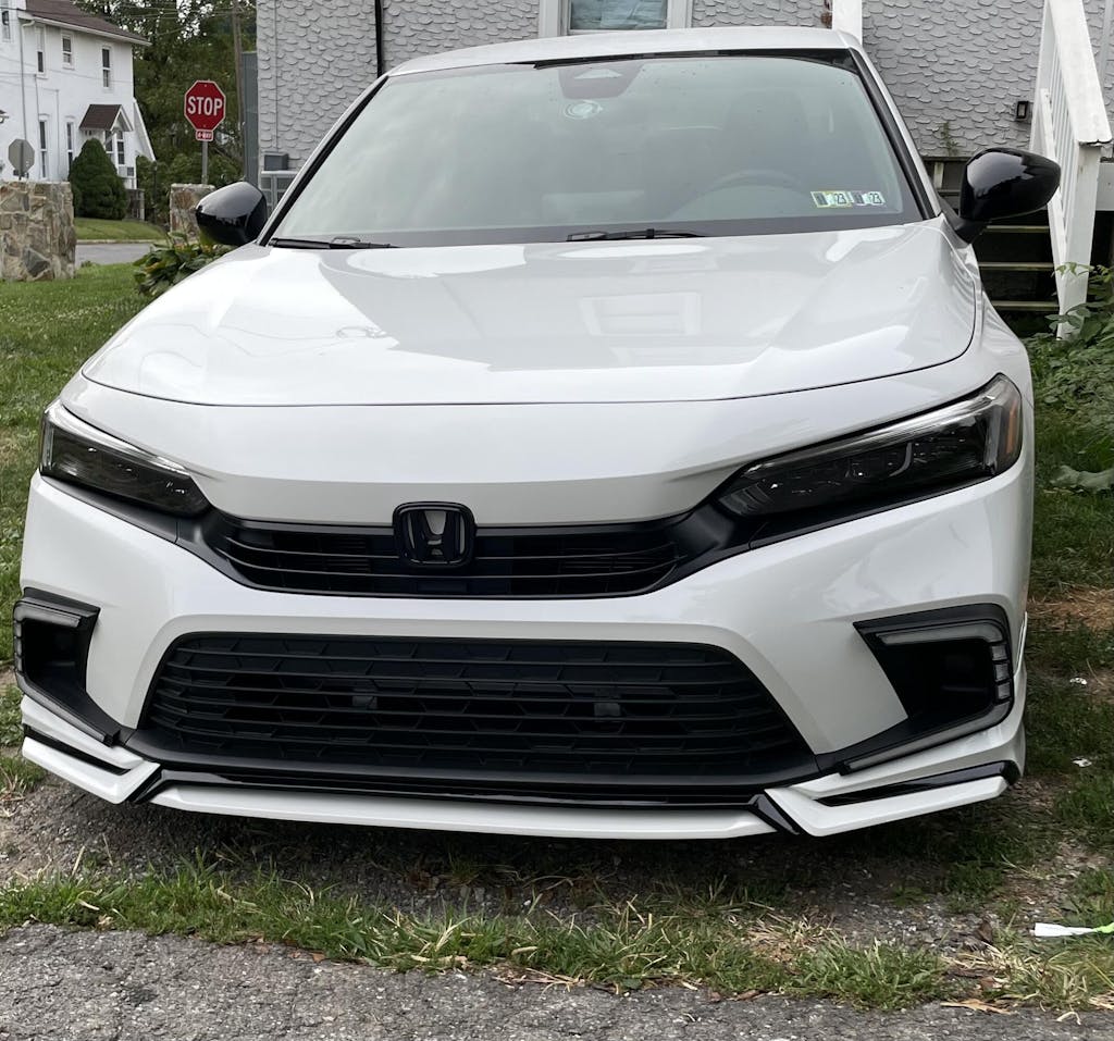 2022-23 11th Gen Civic YOFER V3 4 Pc Night Shadow Front Lip (Painted ...