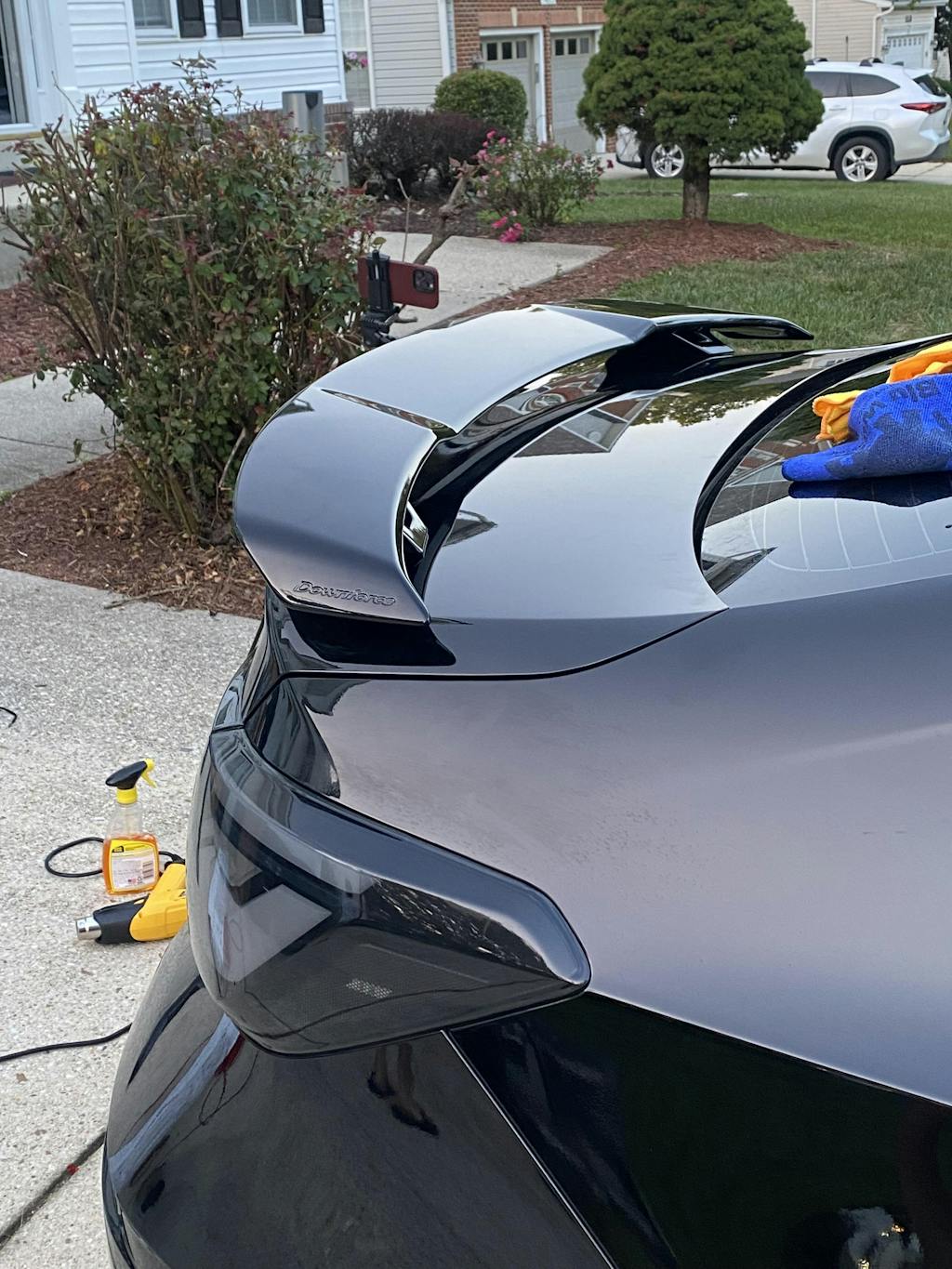 SWA 2022-2025 11th Gen Civic Gloss Black Duckbill Trunk Spoiler v2 By ...