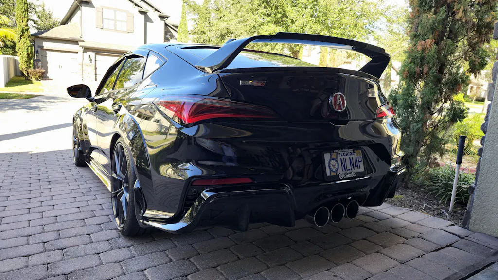 2023-2025 SWA 5th Gen DE4 Acura Integra 3 PCS Gloss Black DC5 Inspired ...