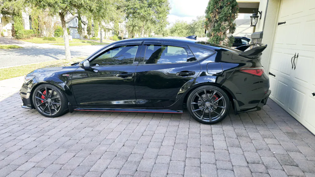 2023-2025 SWA 5th Gen DE4 Acura Integra 3 PCS Gloss Black DC5 Inspired ...