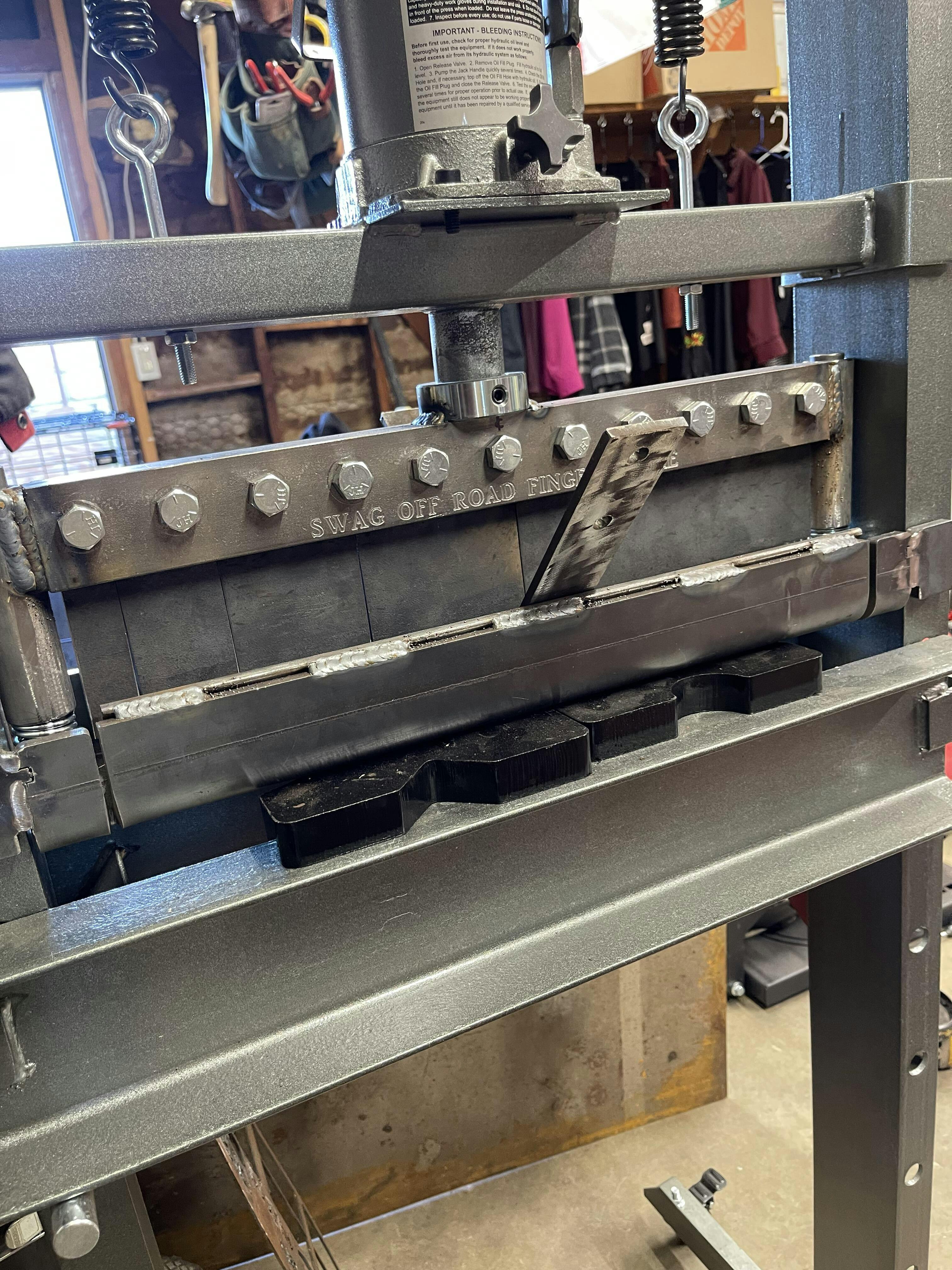 SWAG 20 TON Finger Brake Heavy Duty DIY Builder Kit – SWAG Off Road