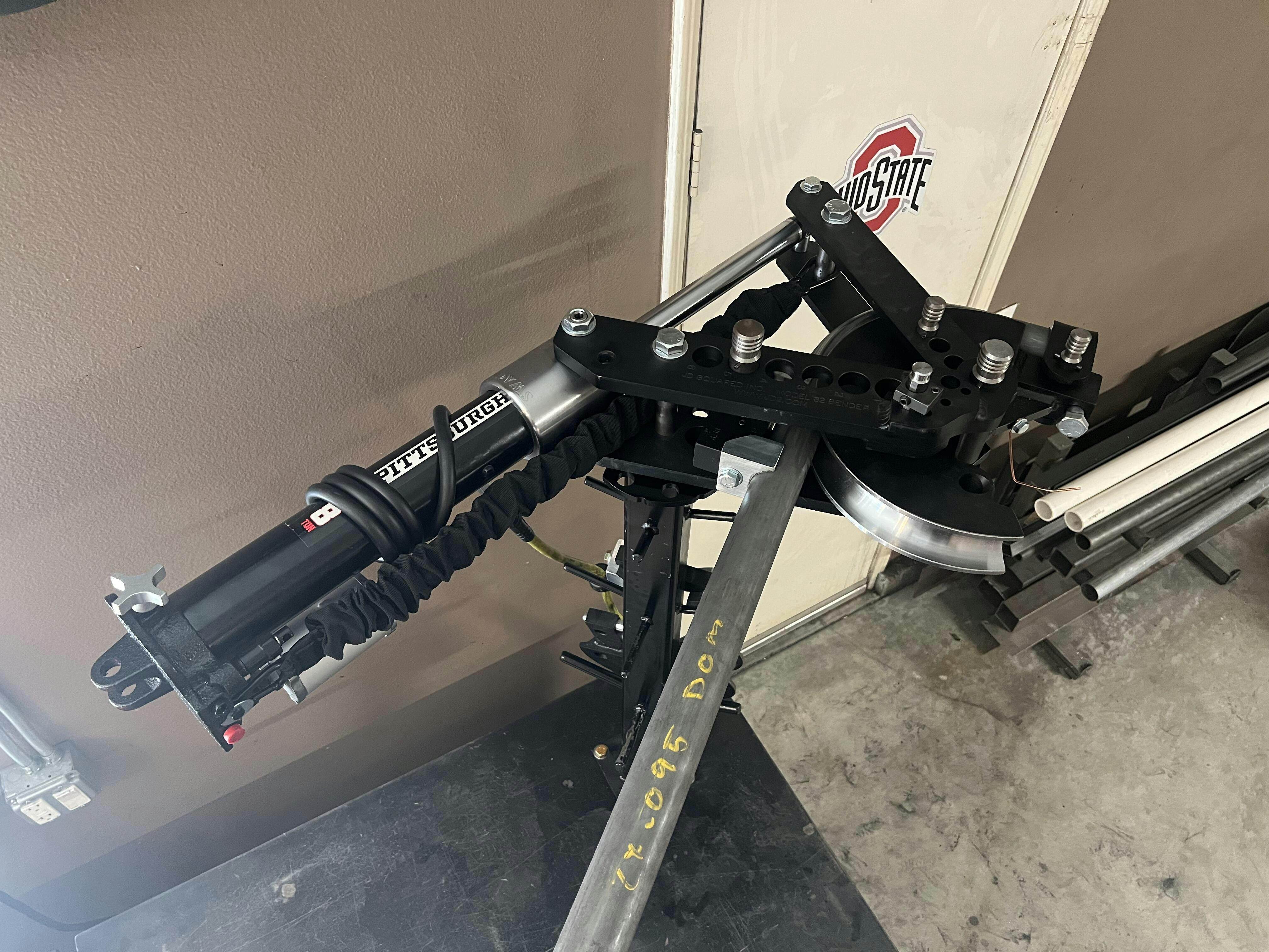 SWAG Machined Tubing Bender Air/Hydraulic Ram Mount – SWAG Off Road