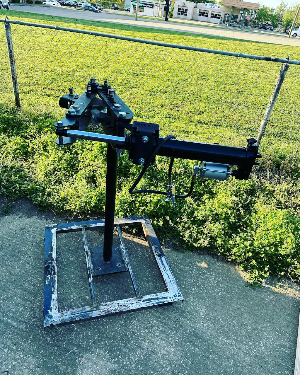 SWAG Formed Tubing Bender Air/Hydraulic Ram Mount – SWAG Off Road