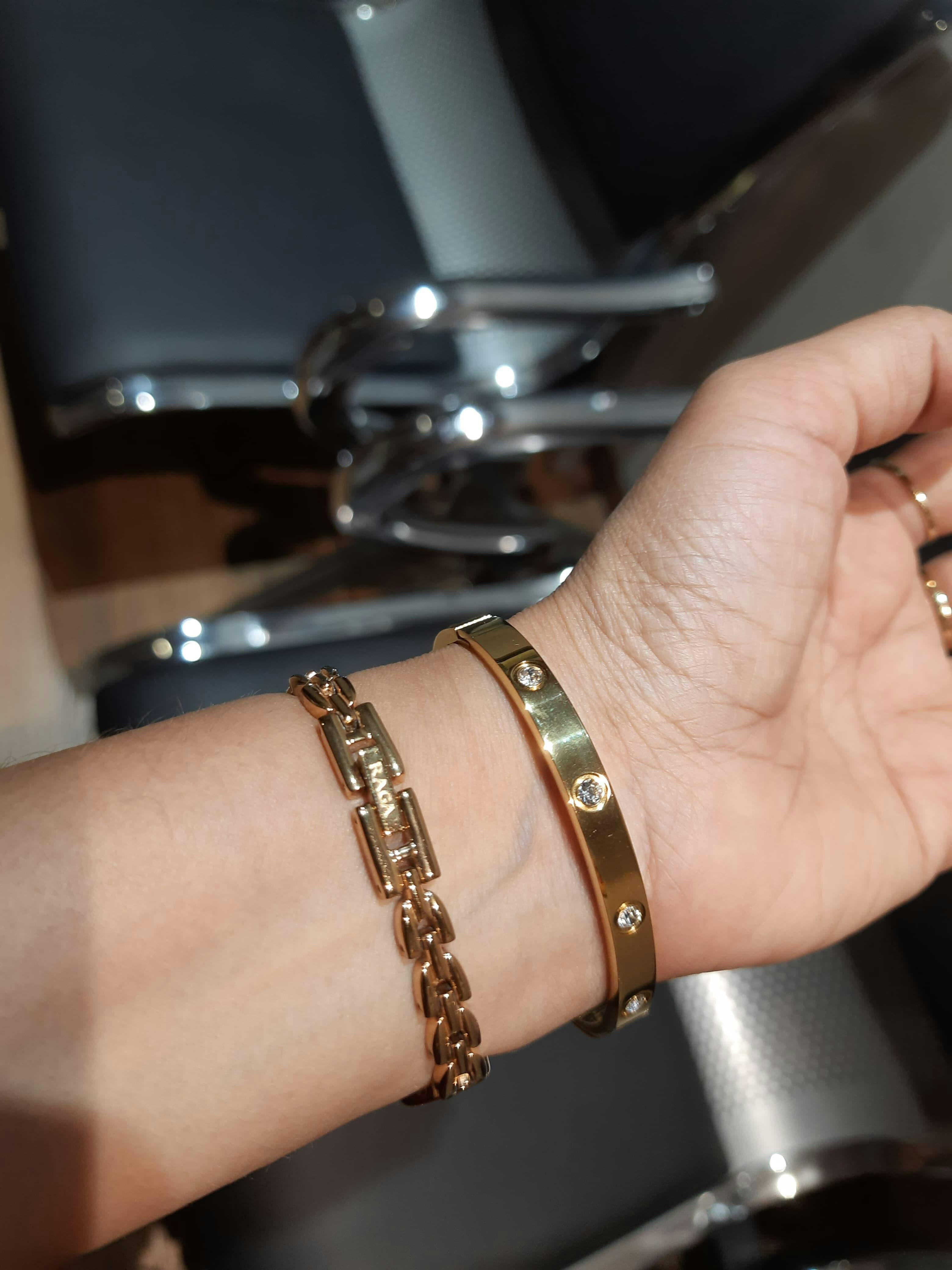Elevate your wrist game with Swashaa's popular Bree Band Bracelet