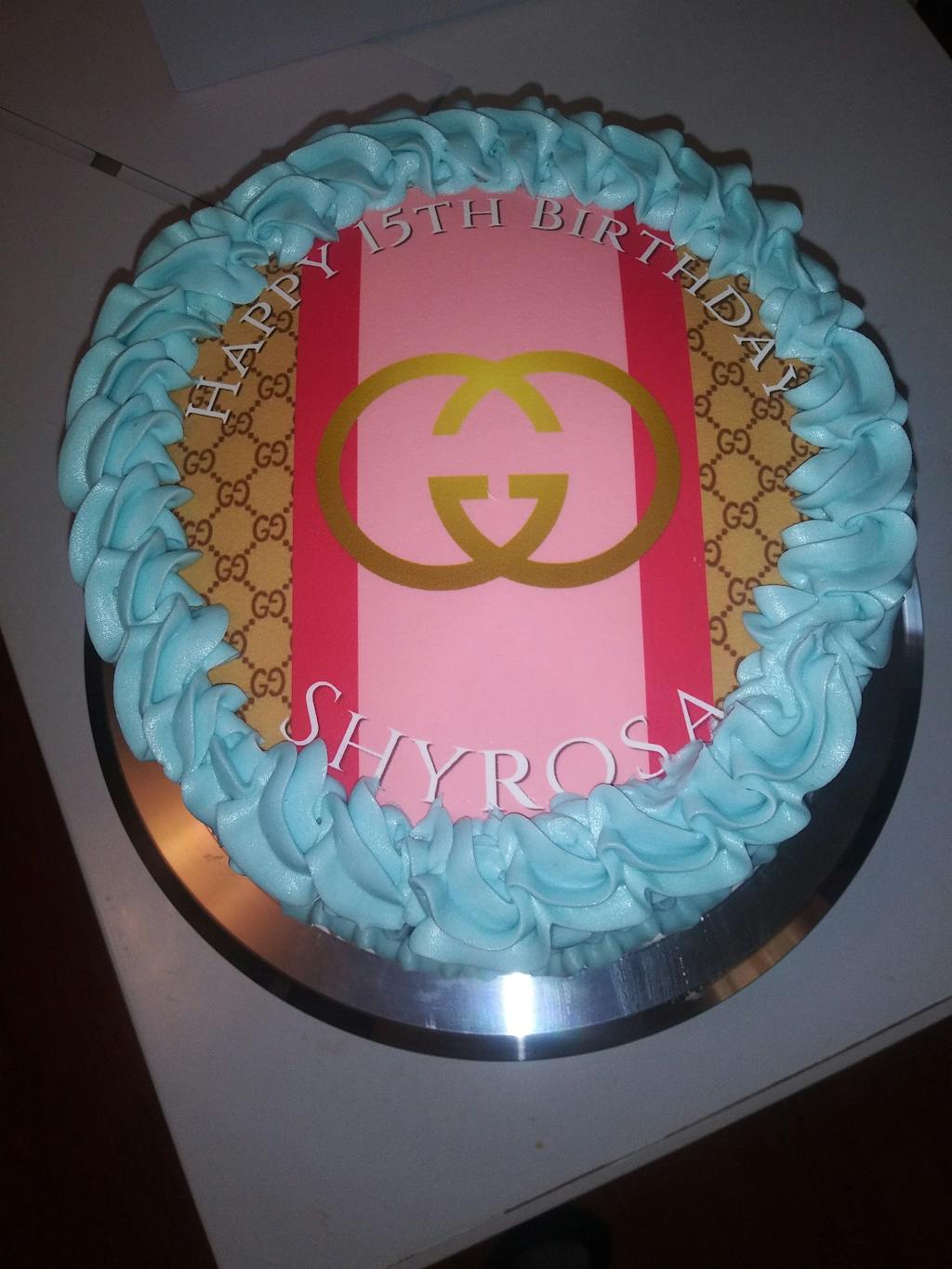 Gucci Edible Image Frosting Sheet #13 (80+ sizes) – Sweet Custom Creations