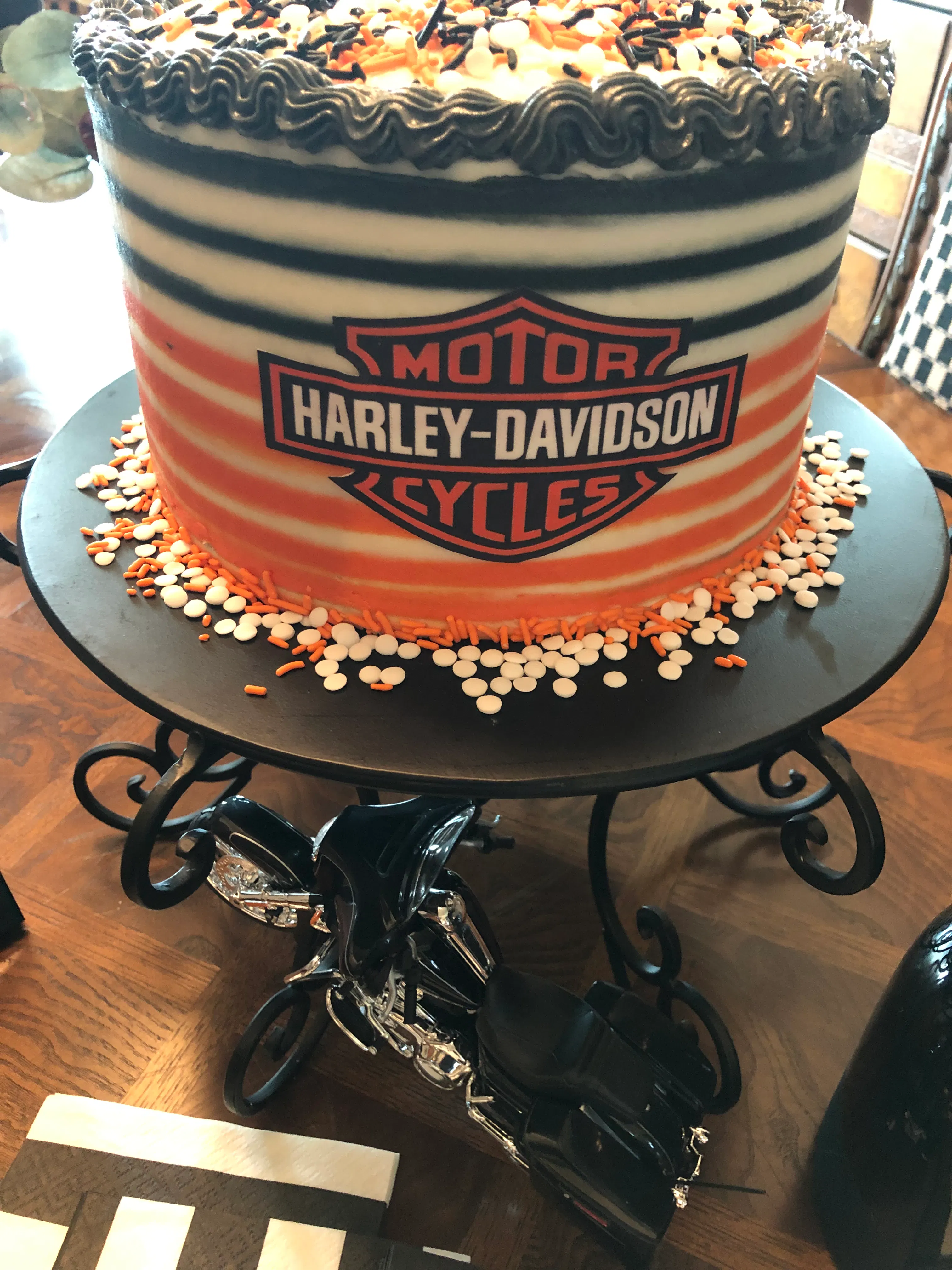 Harley Davidson Motorcycle Edible Image Icing Frosting Sheet #12 Toppe ...