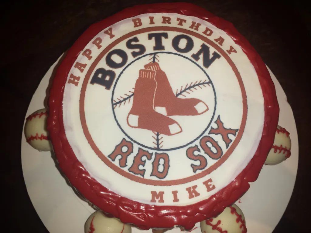 Boston Red Sox Edible Image Frosting Sheet #1Z Topper (80+ sizes ...