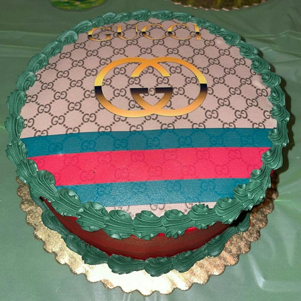 Gucci Edible Image Frosting Sheet #15 (80+ sizes) – Sweet Custom Creations