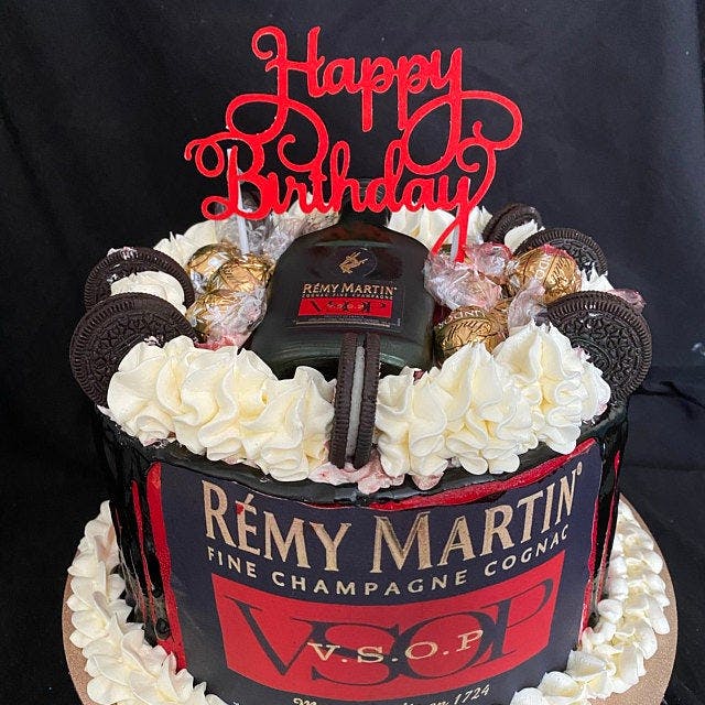 Remy Martin Cognac VSOP Liquor Label Edible Image Icing Frosting Sheet ...