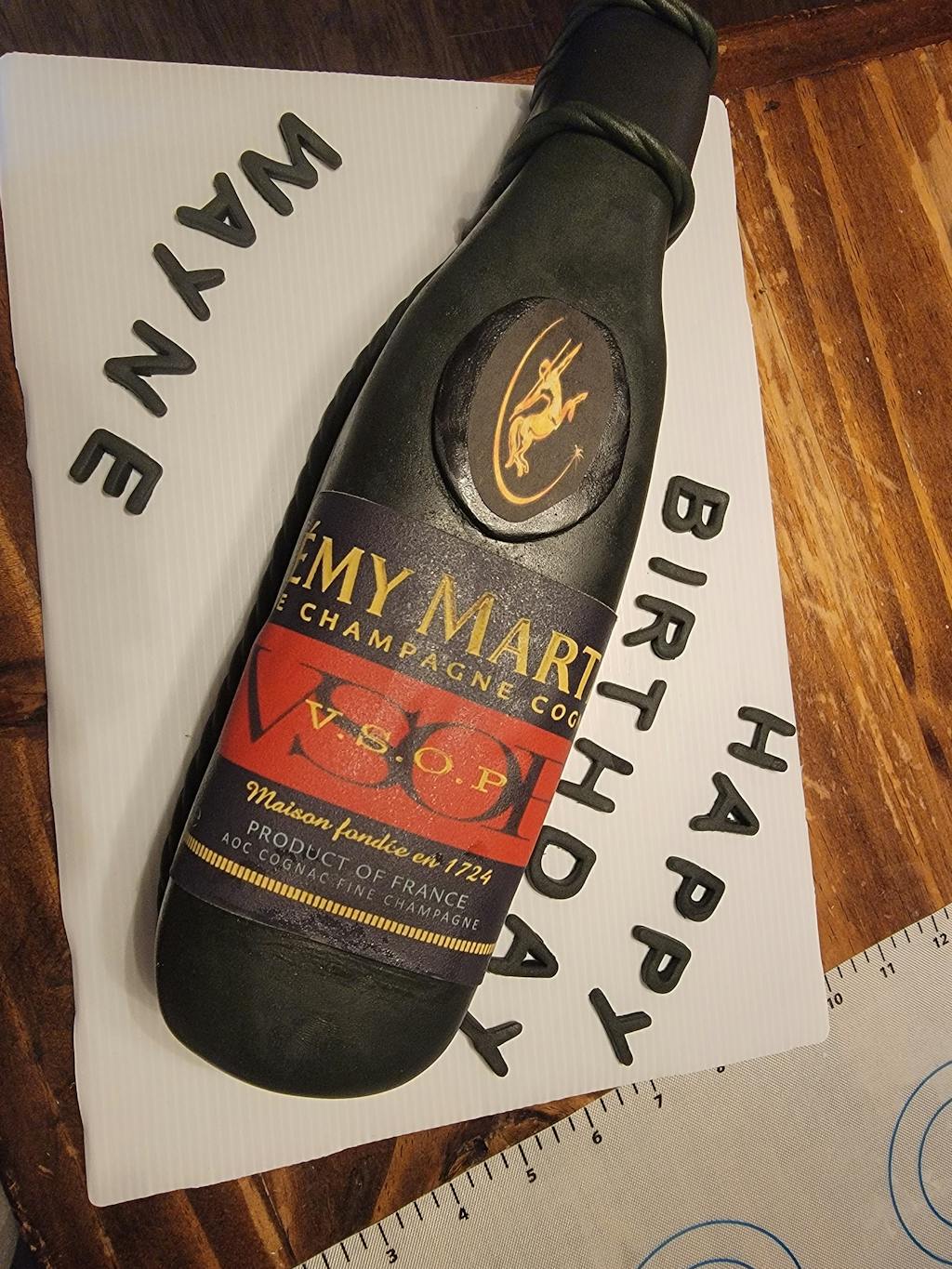 Remy Martin Cognac VSOP Liquor Label Edible Image Icing Frosting Sheet ...