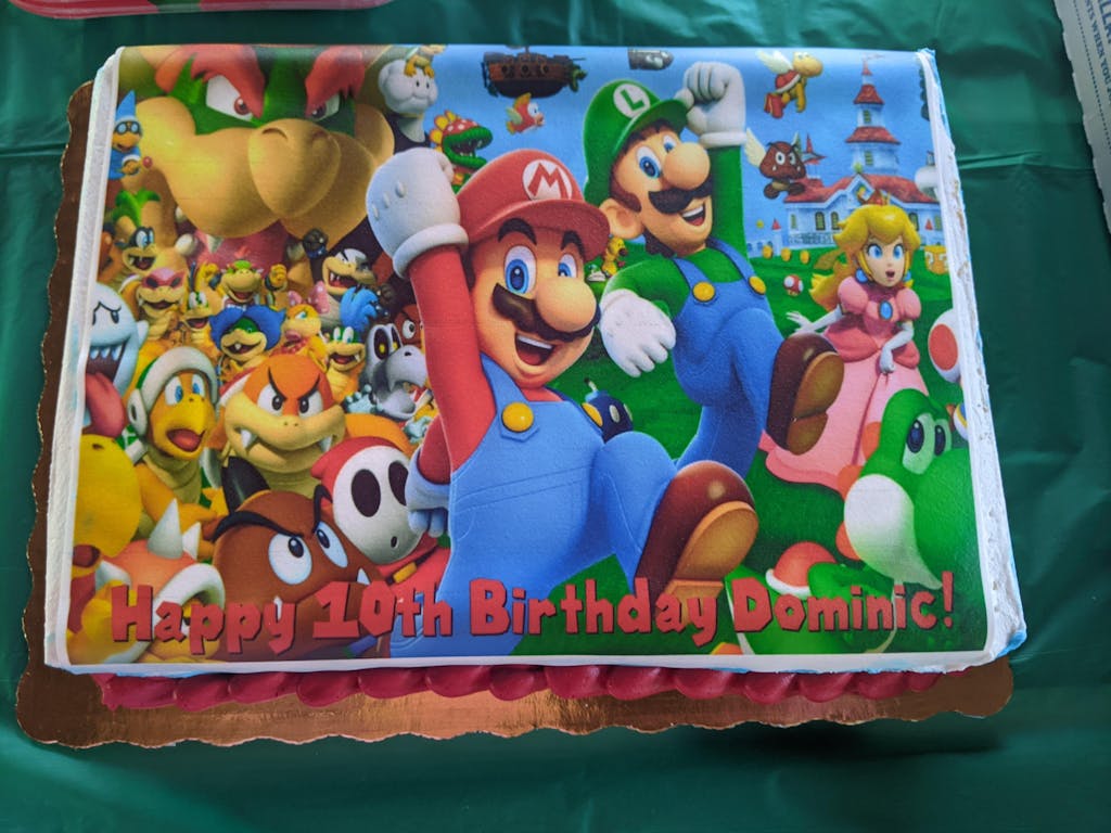 Super Mario Brothers Edible Image Frosting Sheet #2 (70+ sizes) – Sweet ...