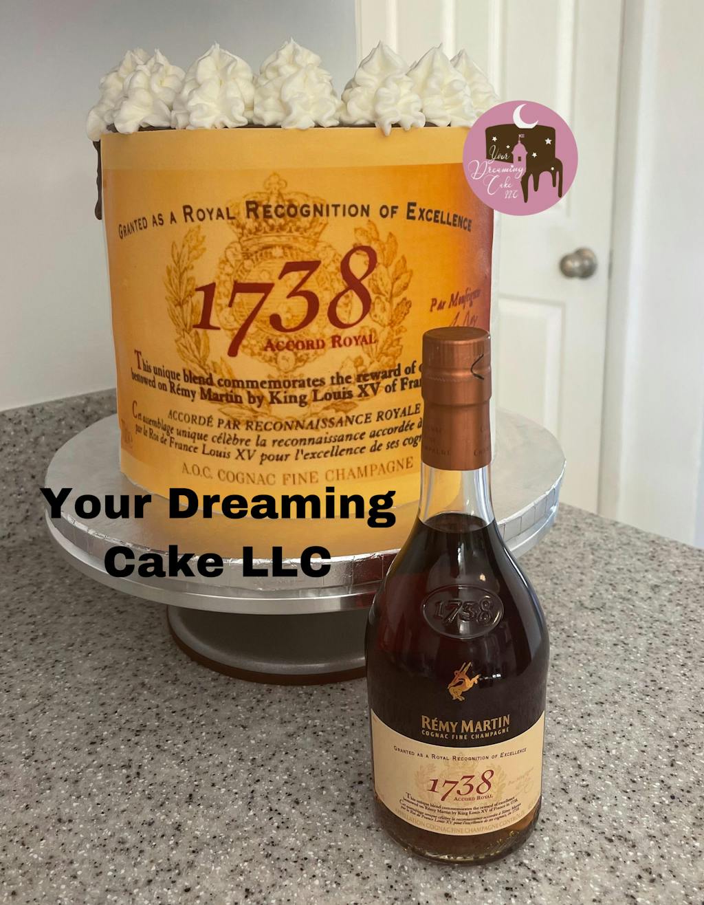Remy Martin Cognac VSOP Liquor Label Edible Image Icing Frosting Sheet ...