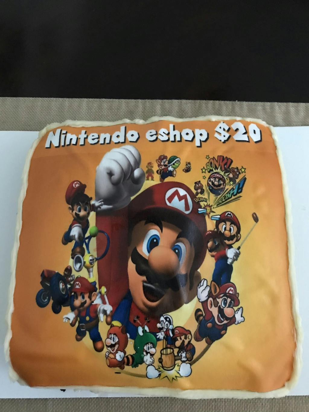 Super Mario Brothers Edible Image Frosting Sheet #11 (80+ sizes ...