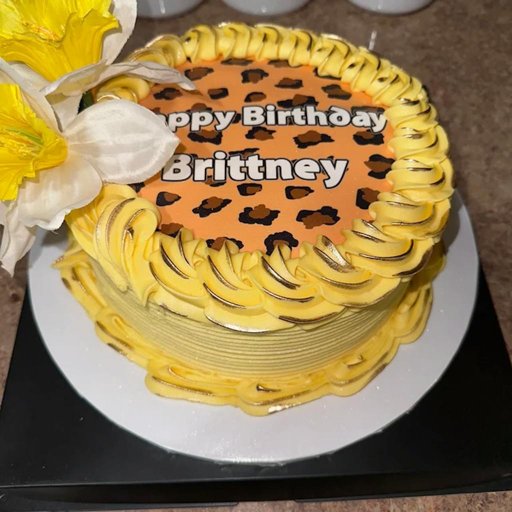 Leopard Print Edible Image Frosting Sheet #2 (80+ sizes) – Sweet Custom ...