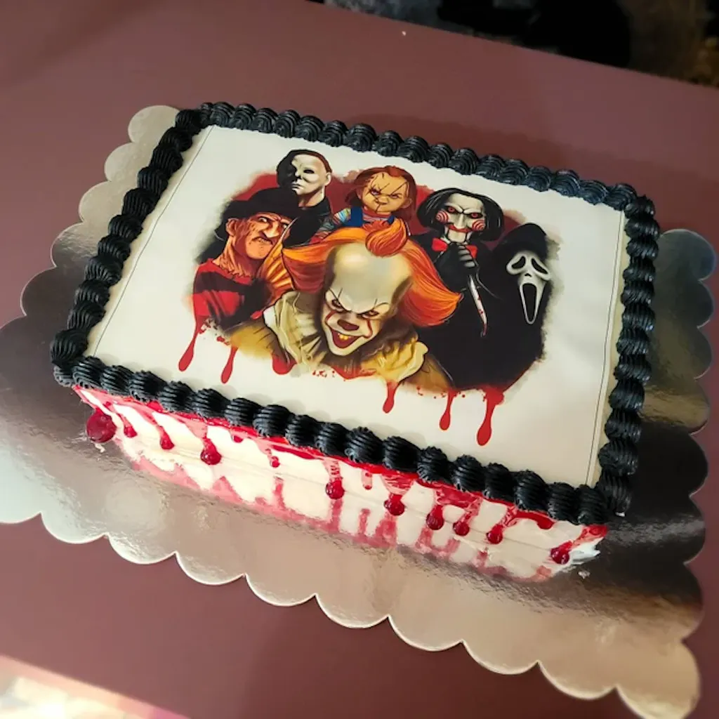 Horror Movie Characters Edible Image Frosting Sheet #4 (80+ sizes ...