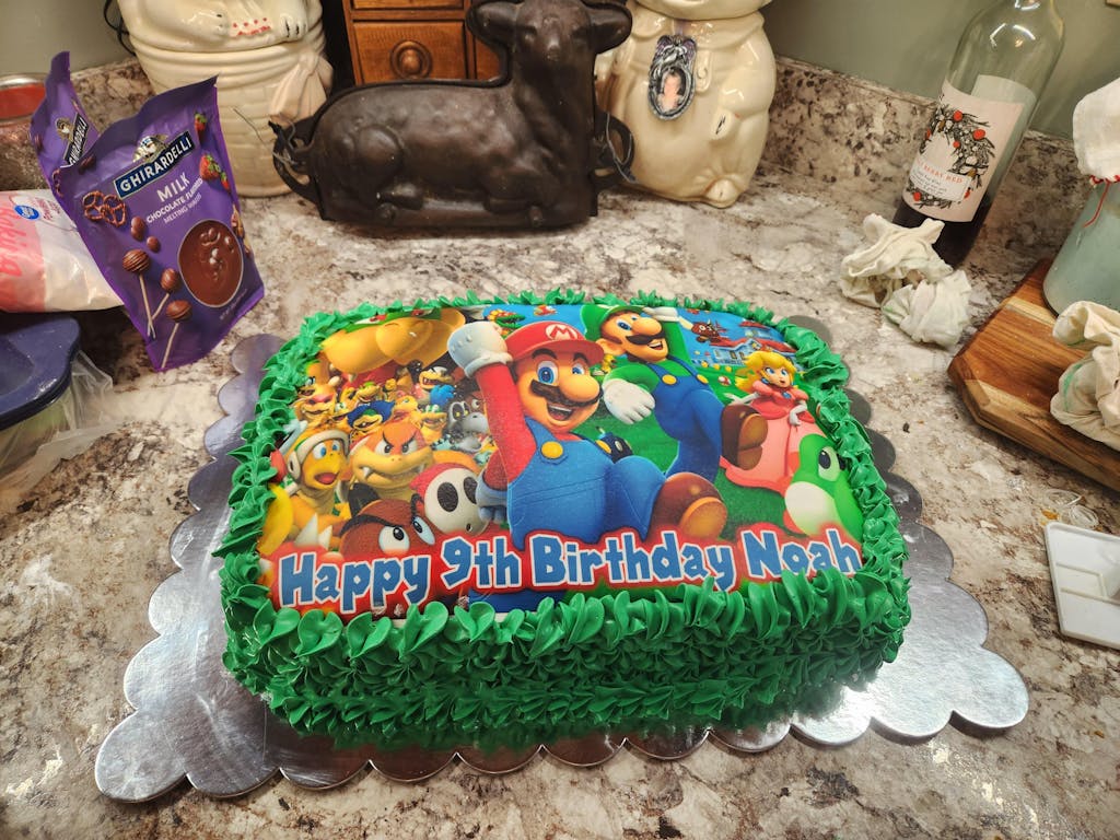 Super Mario Brothers Edible Image Frosting Sheet #2 (80+ sizes) – Sweet ...