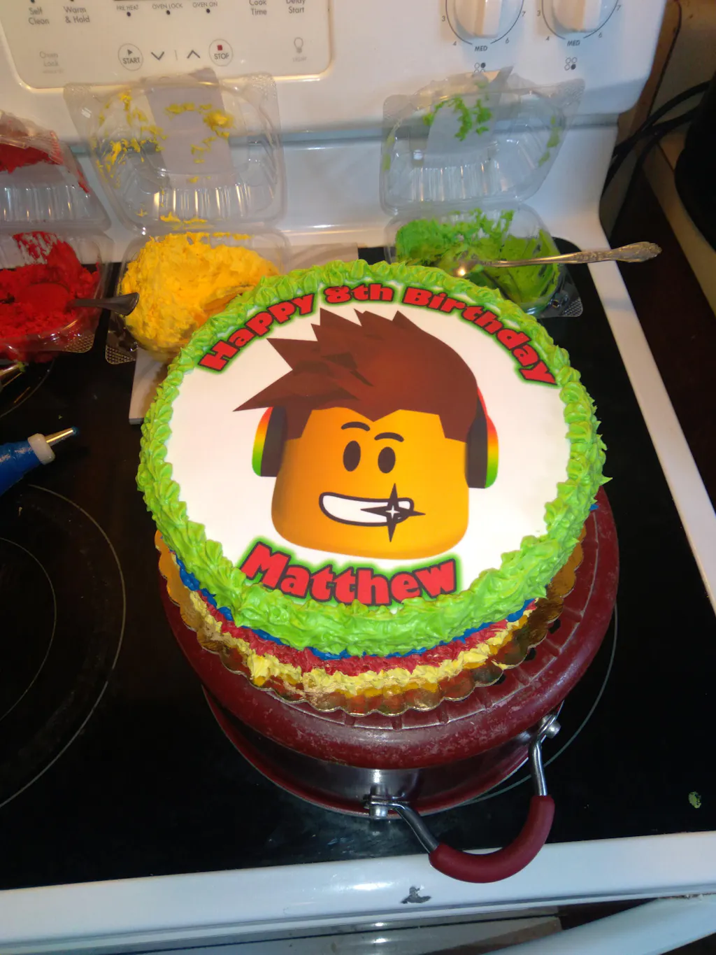 Roblox Logo Head Edible Image Frosting Sheet #8 (80+ sizes) – Sweet ...