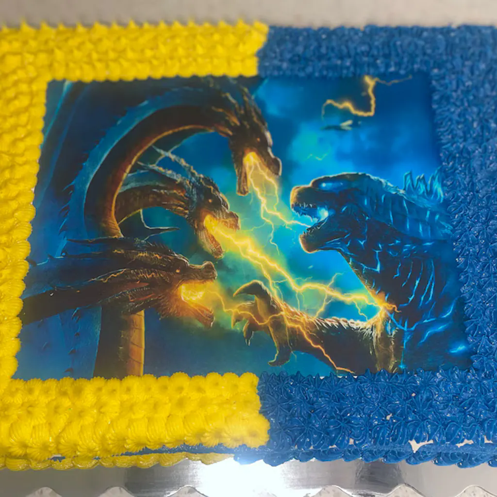 Godzilla King of the Monsters Edible Image Frosting Sheet #4 Topper (8 ...