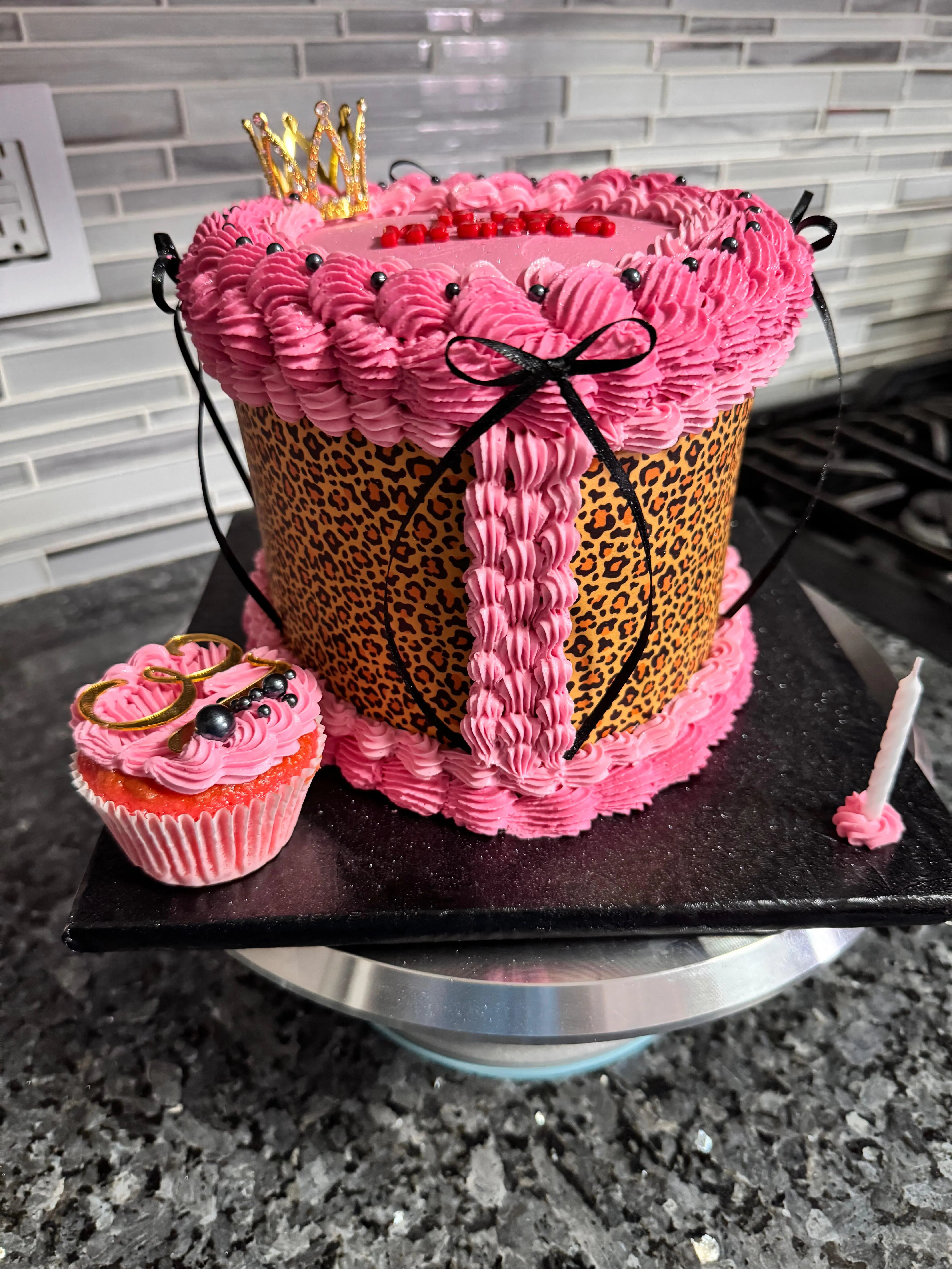 Leopard Print Edible Image Frosting Sheet #2 (80+ sizes) – Sweet Custom ...