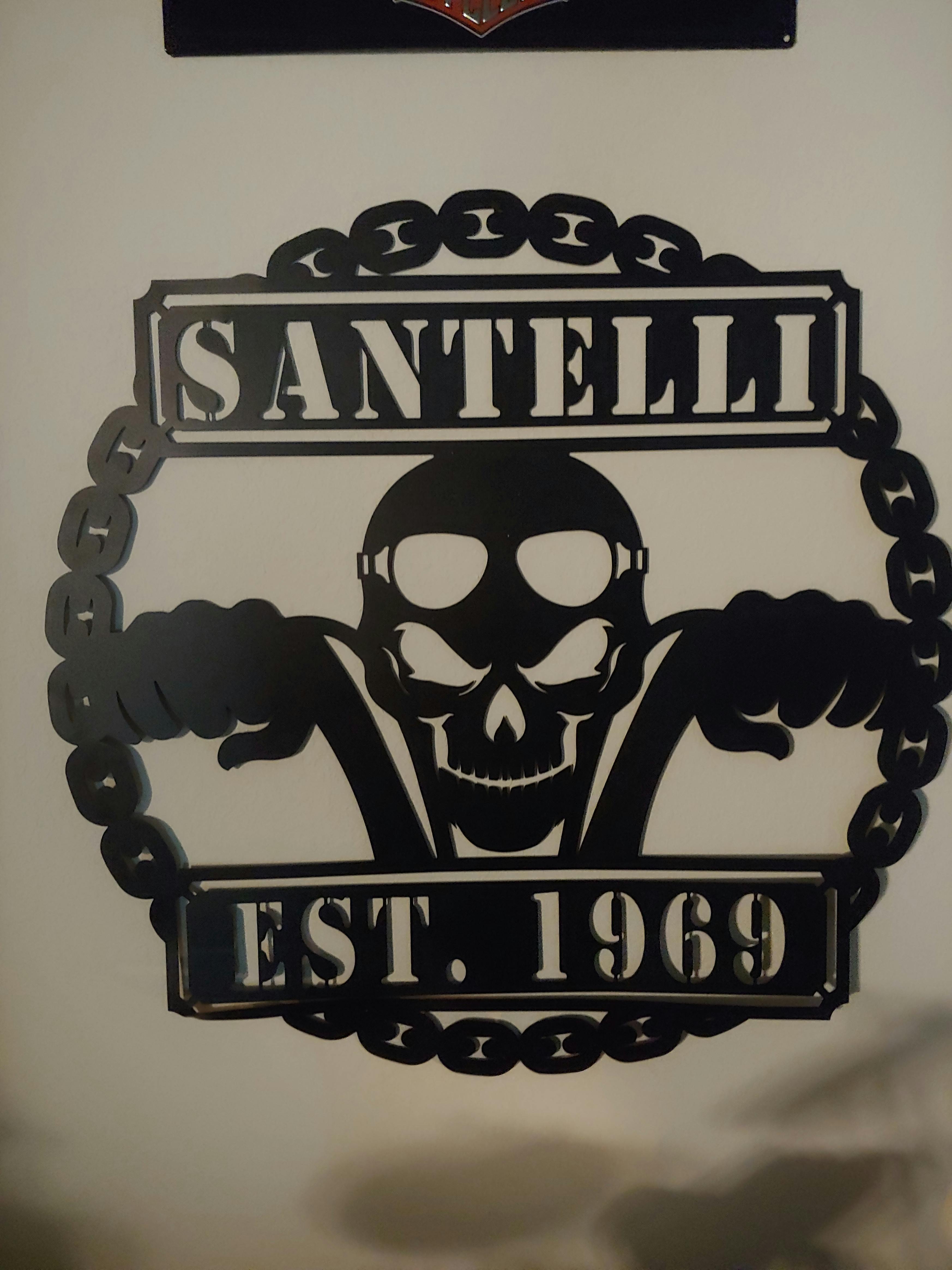 PERSONALIZED Biker Skull Garage Metal Sign (🇺🇸USA Made) – Sweet Ride