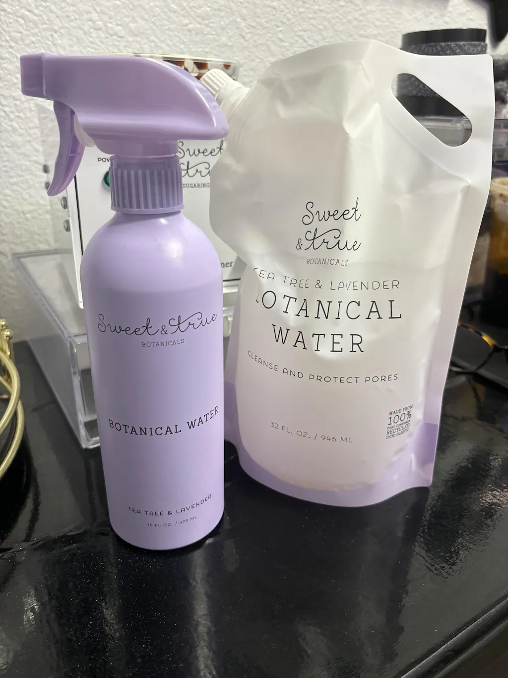 Botanical Water - Tea Tree & Lavender Refill Pouch (32 oz.)