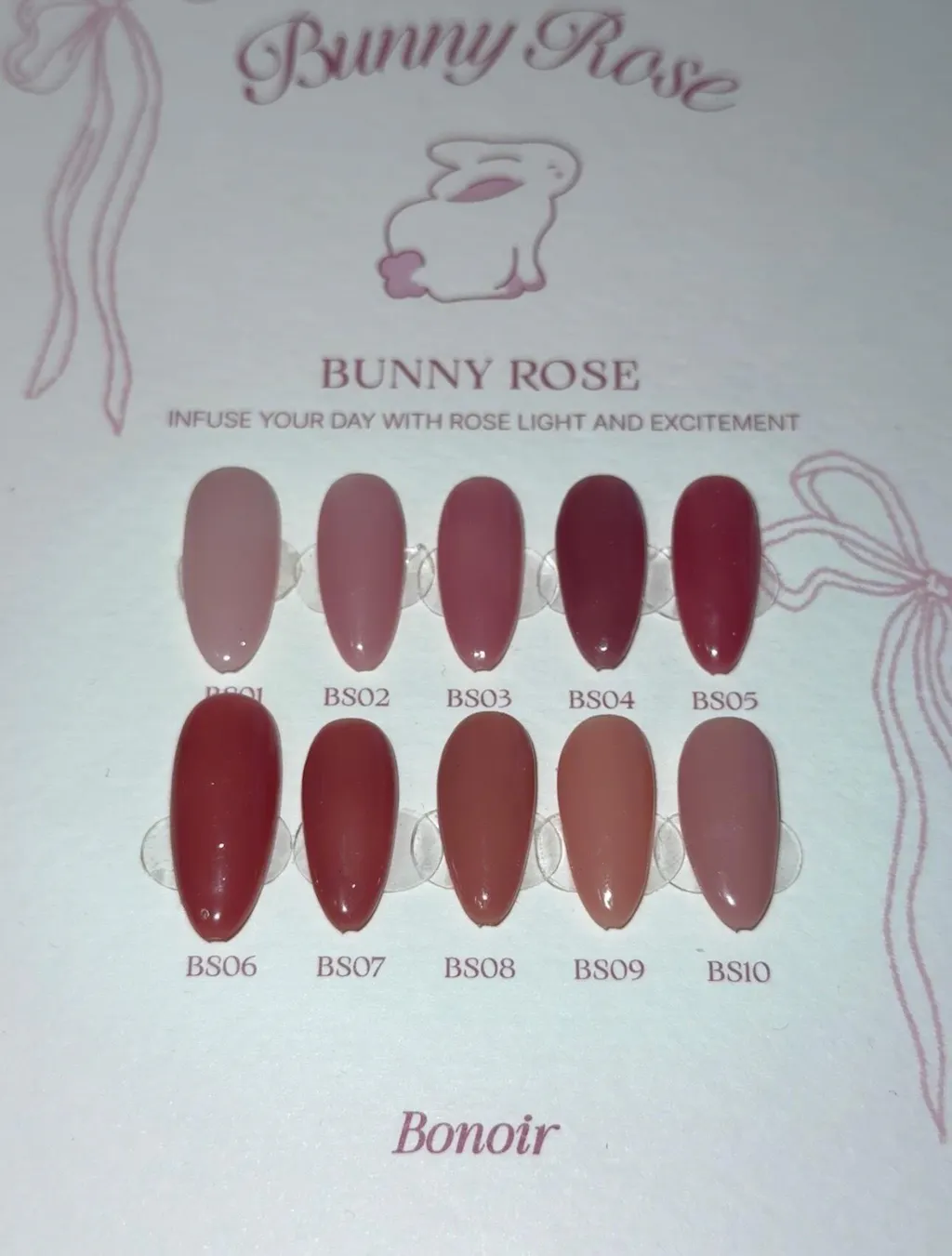 Bonoir - Bunny Rose Collection (10pc Syrup)