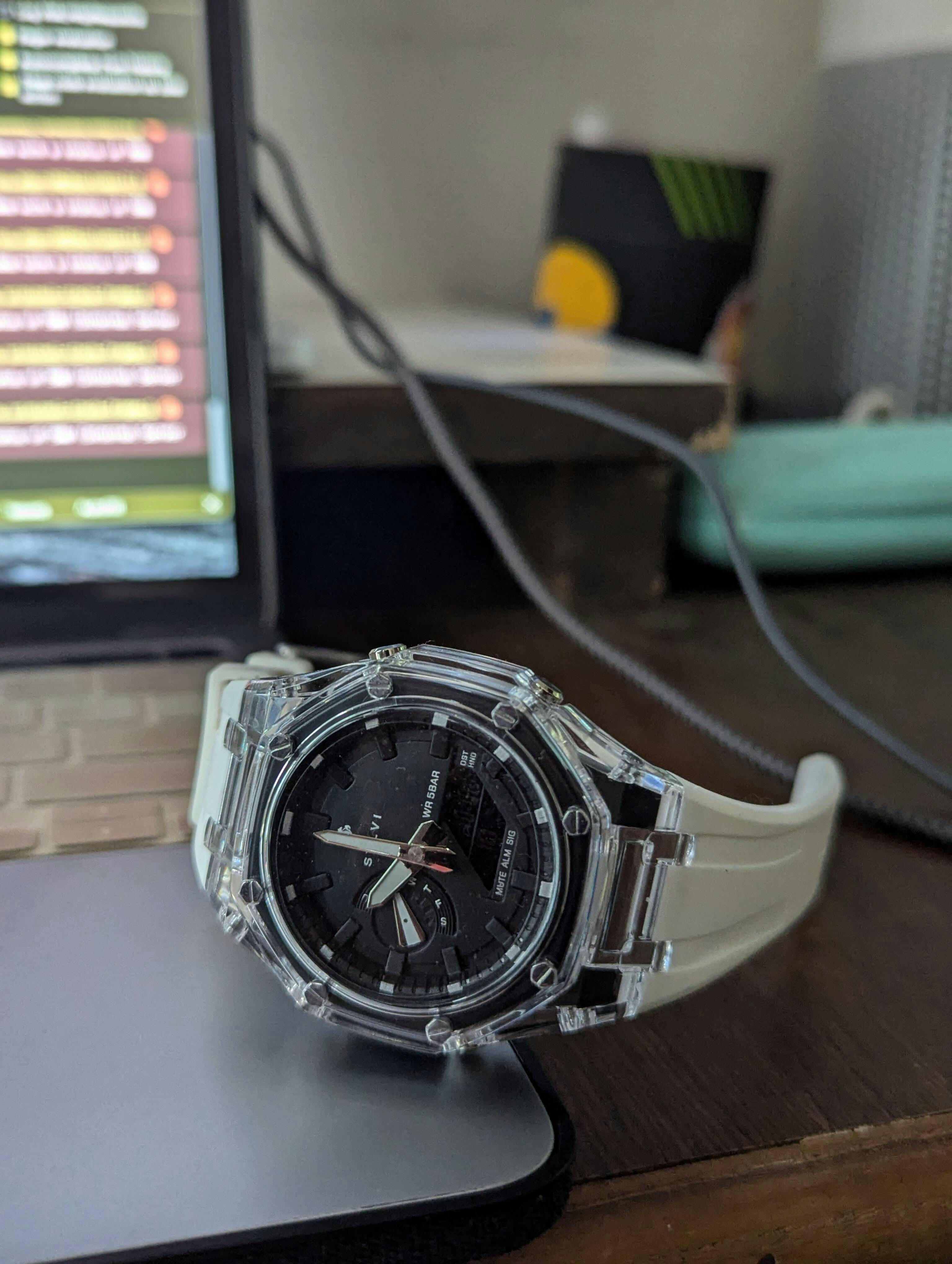 Upgraded Sylvi Rig One 'O One White Crystal WT Max Watch Buy Now