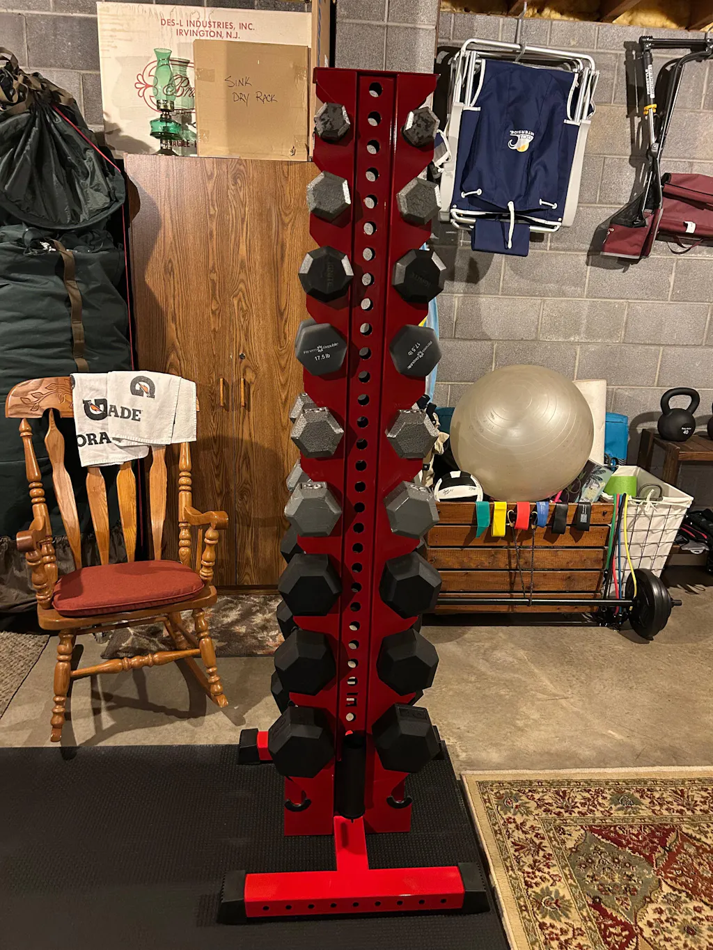 Barbell Holder | For 3x3 Upright