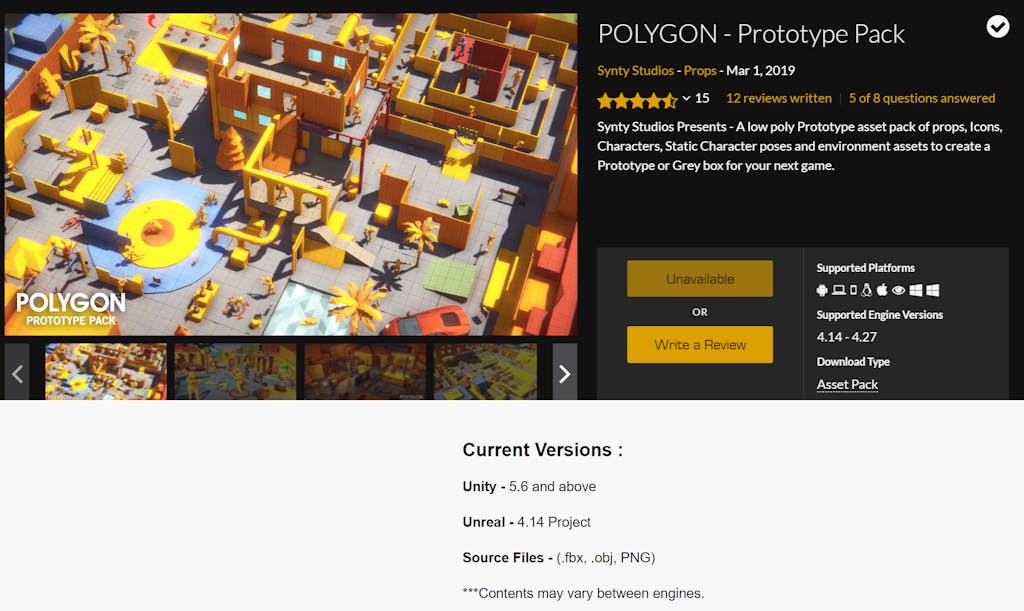 POLYGON - Prototype Pack Game Assets - Find the Unity Asset in Store ...