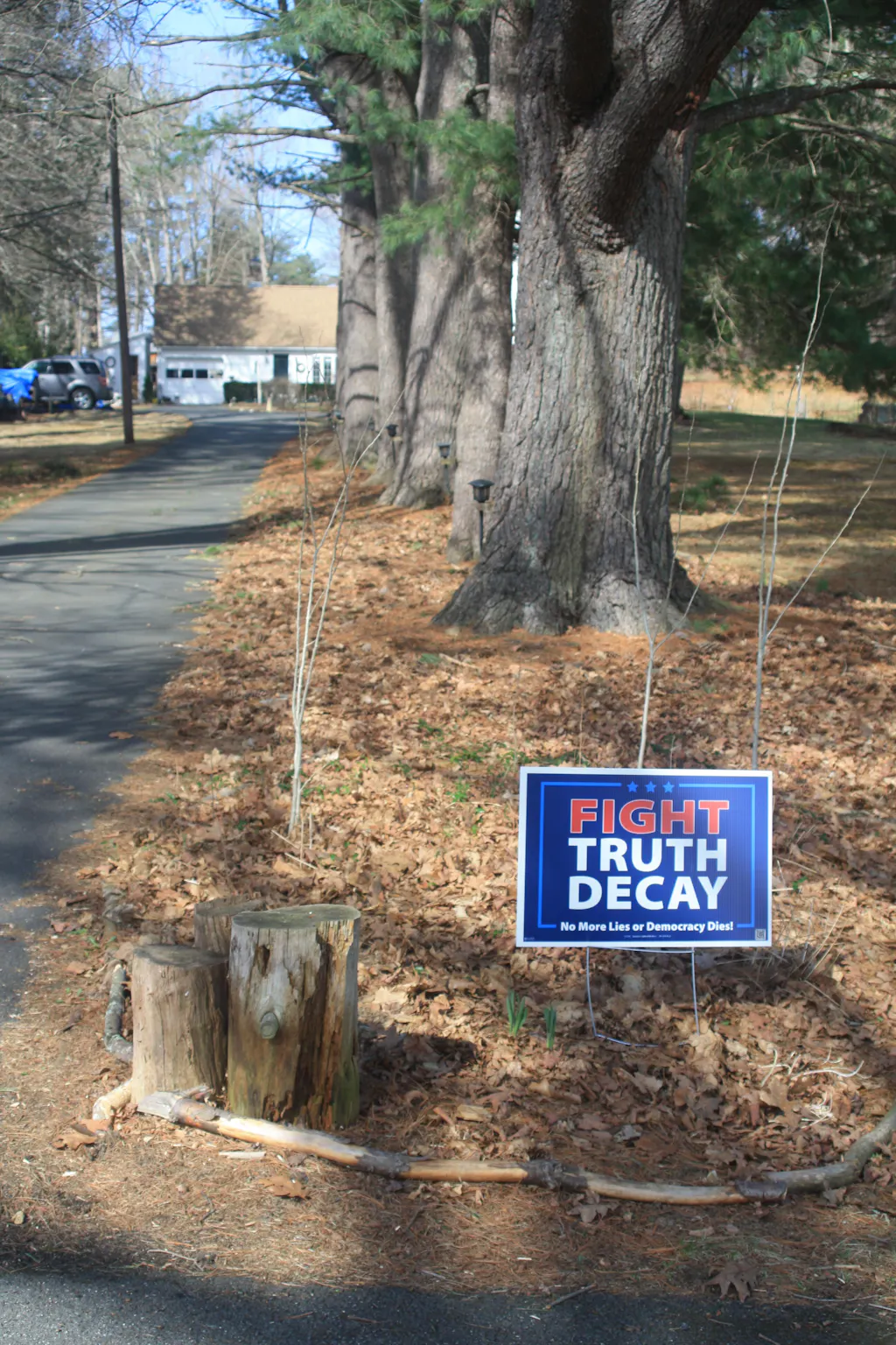Yard Sign - Fight Truth Decay – Syracuse Cultural Workers