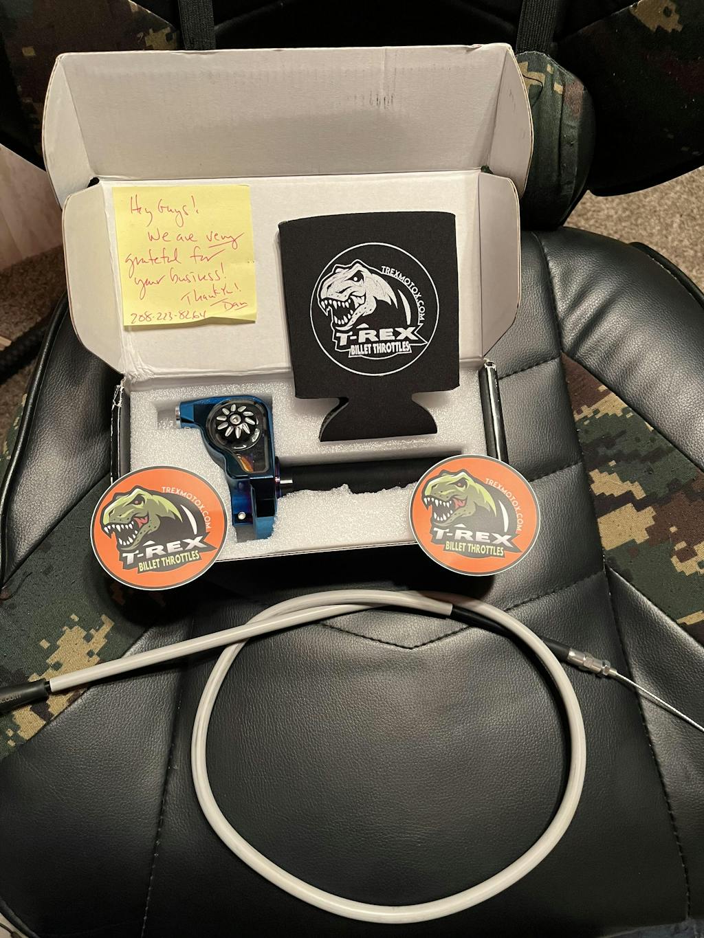 Universal Race Spec Billet Throttle 2-Stroke Kit – T-Rex Moto-x